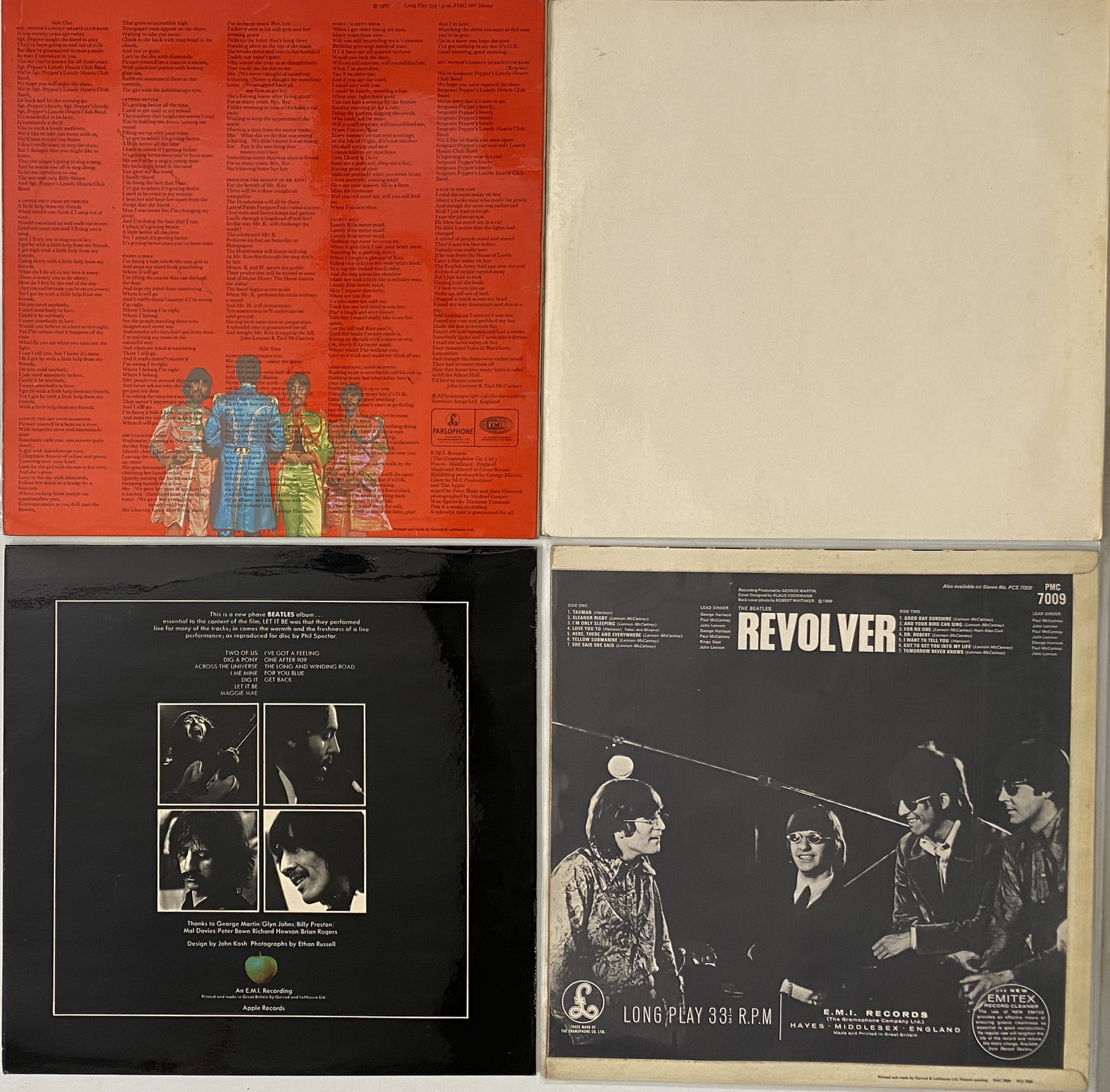 Lot 984 - THE BEATLES - STUDIO LP PACK