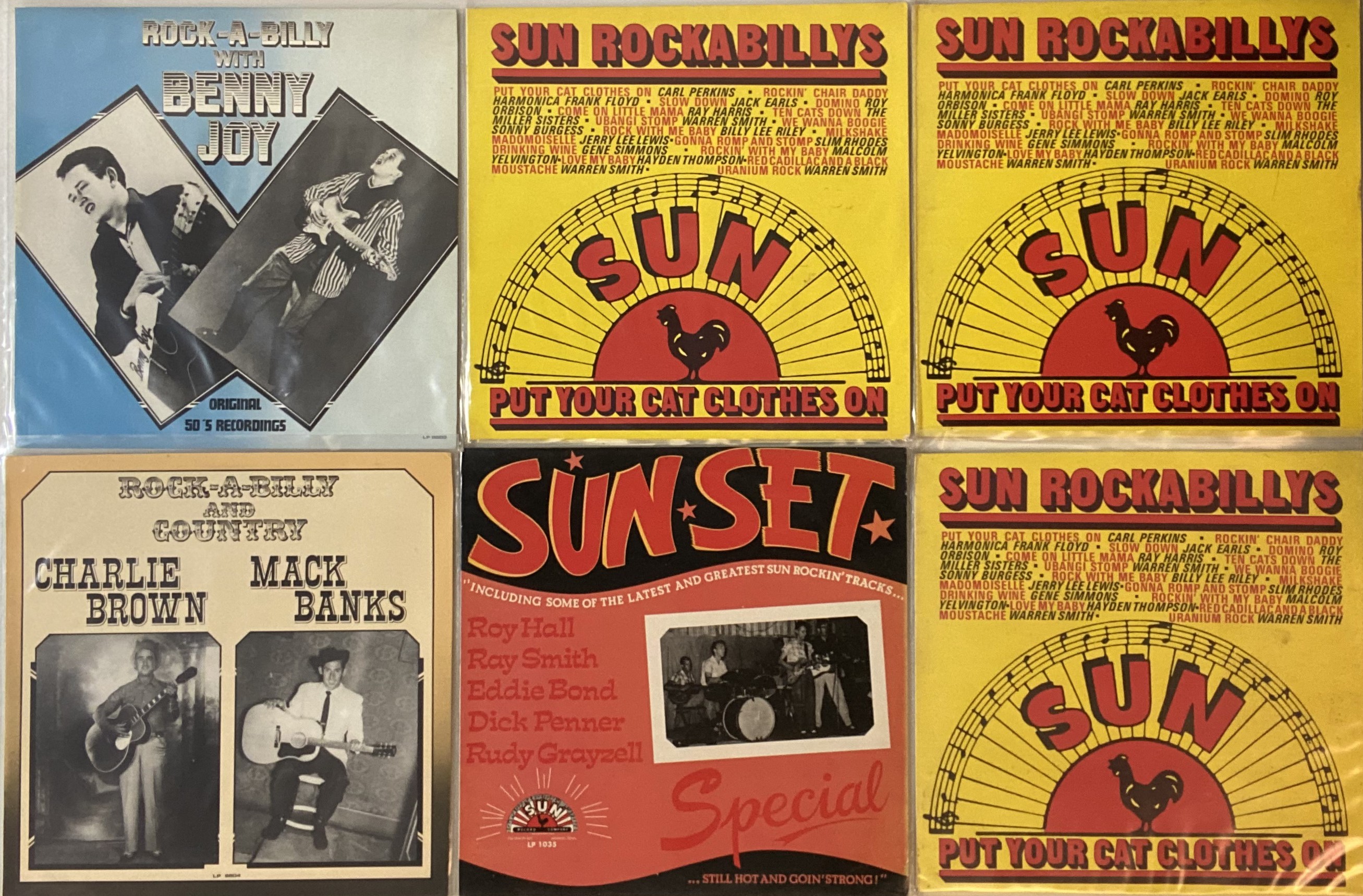 Lot 31 - Rockabilly - LP Collection