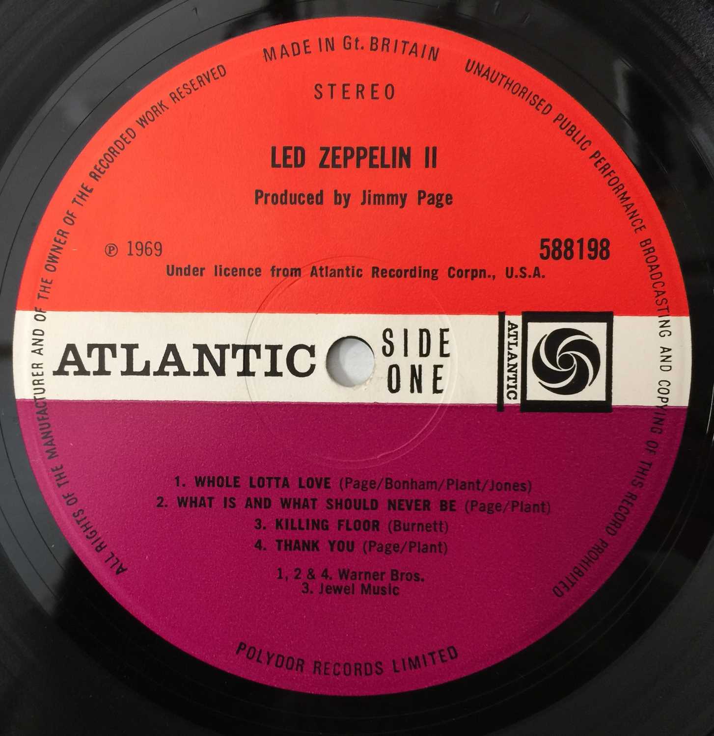 Lot 997 - LED ZEPPELIN - LP RARITIES PACK (PLUM/ RED