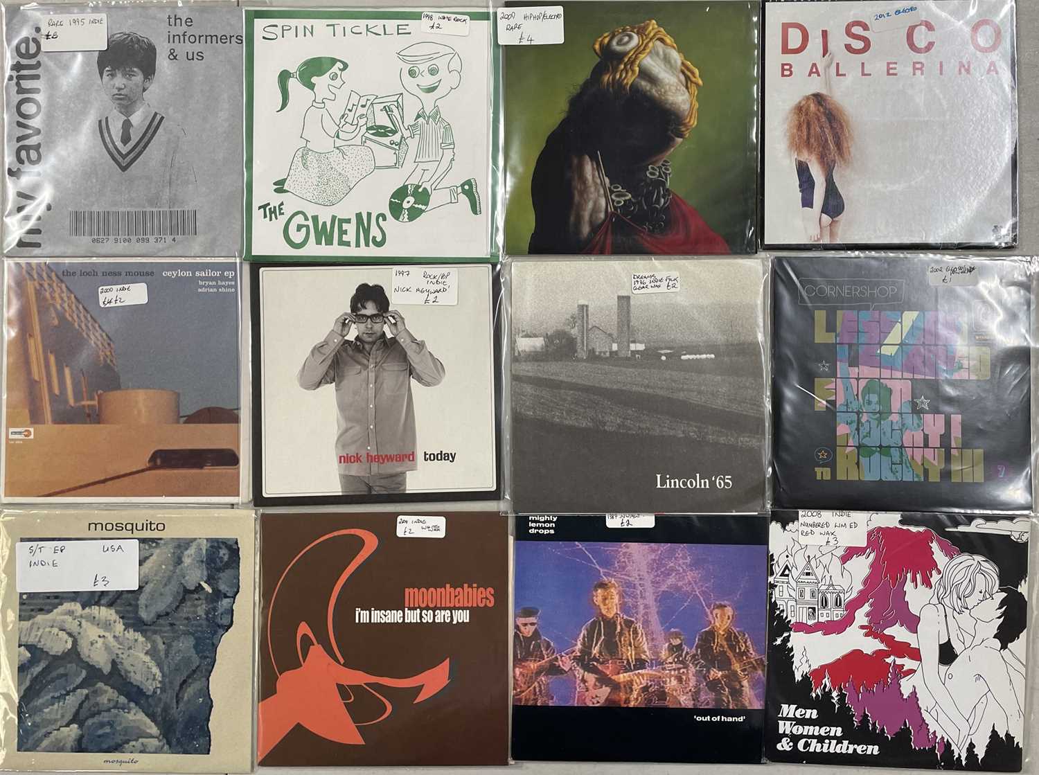 Lot 1095 - INDIE / PUNK / GARAGE - 90s / 2000s - 7"