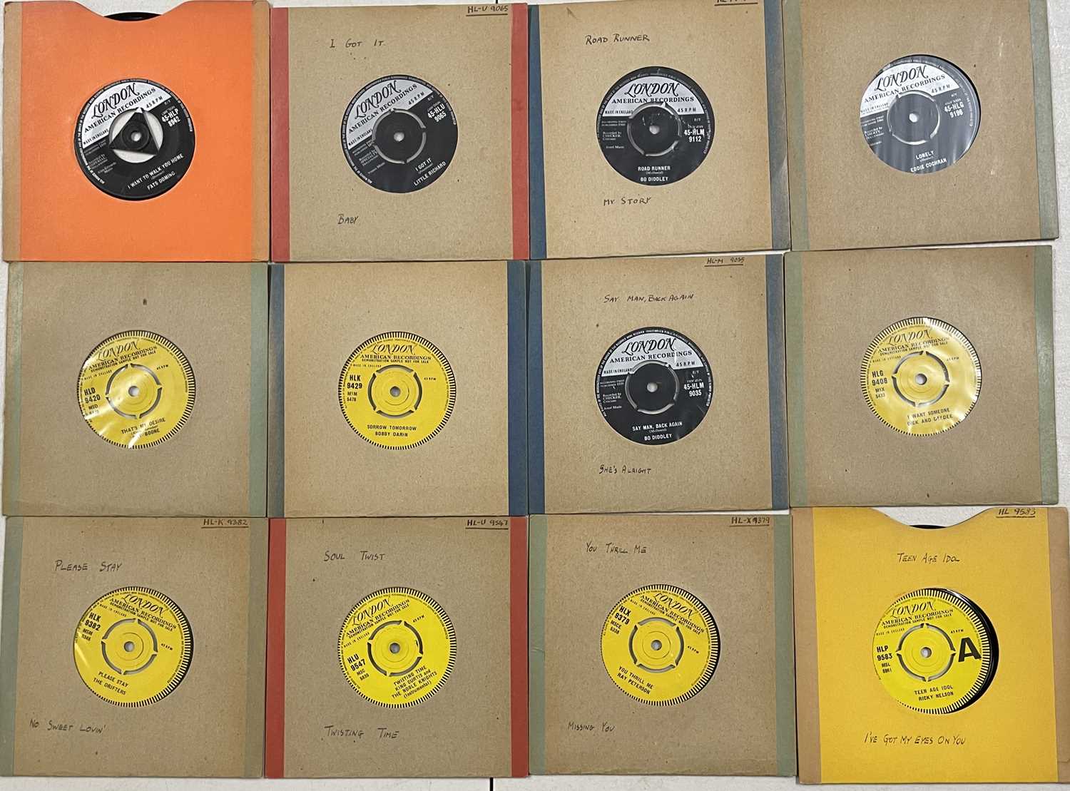 Lot 1101 - 50s / 60s - LONDON UK - 7" COLLECTION