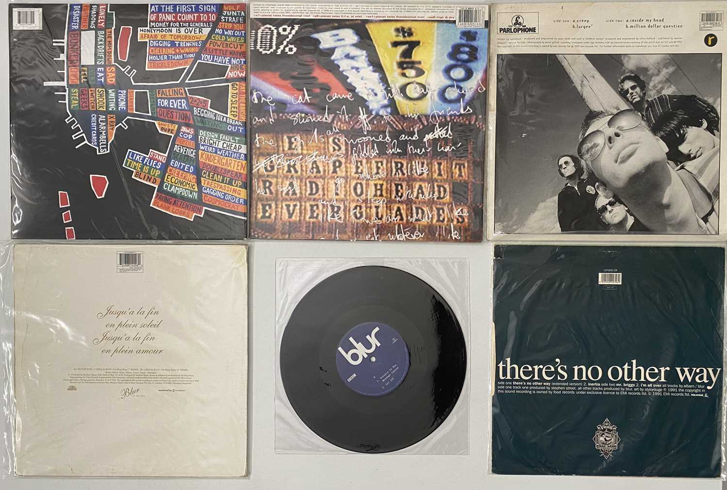 Lot 1121 - RADIOHEAD / BLUR - 12" RARITIES