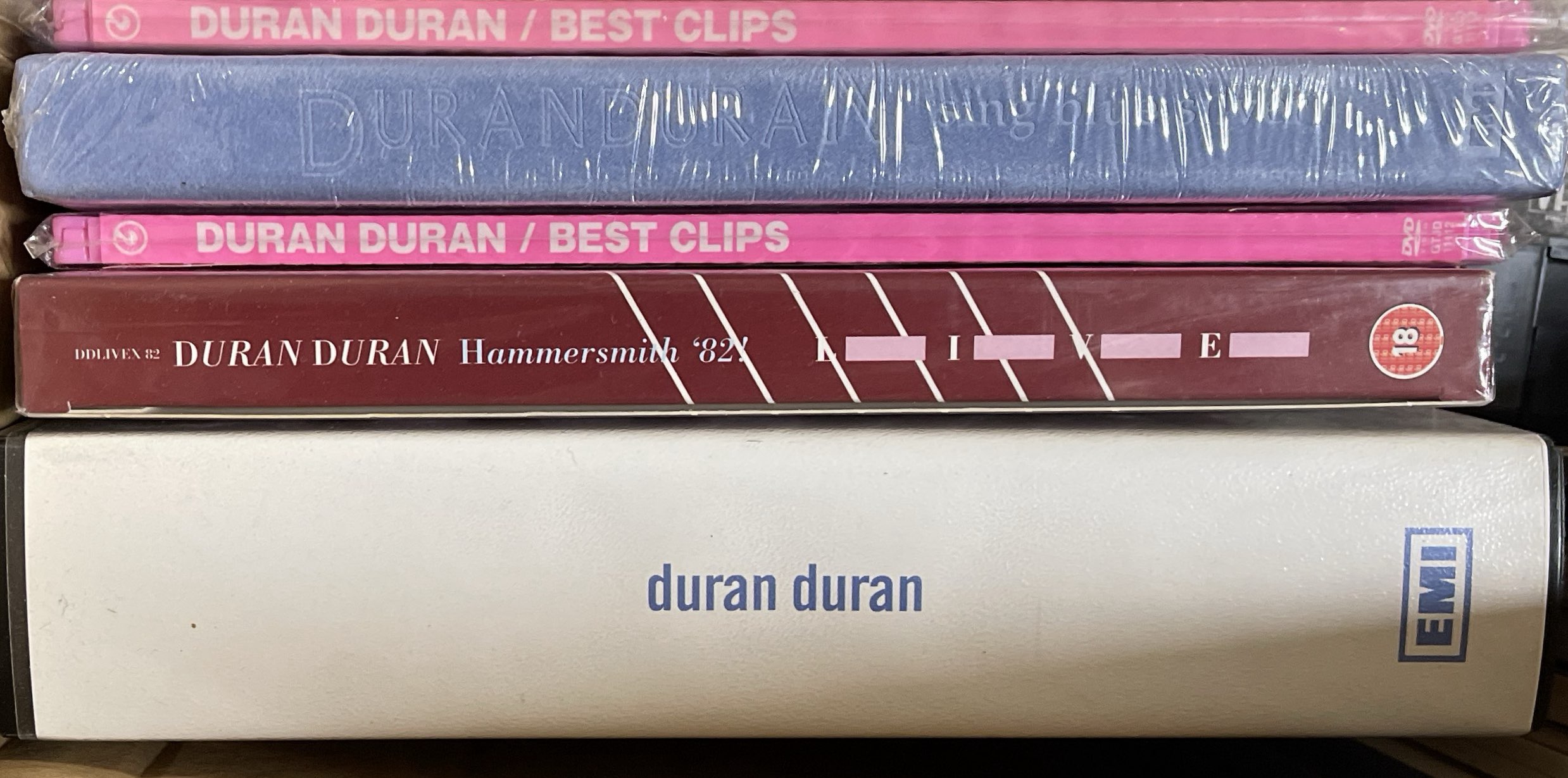 Lot 453 - DURAN DURAN - RARE FORMATS / DVD COLLECTION.
