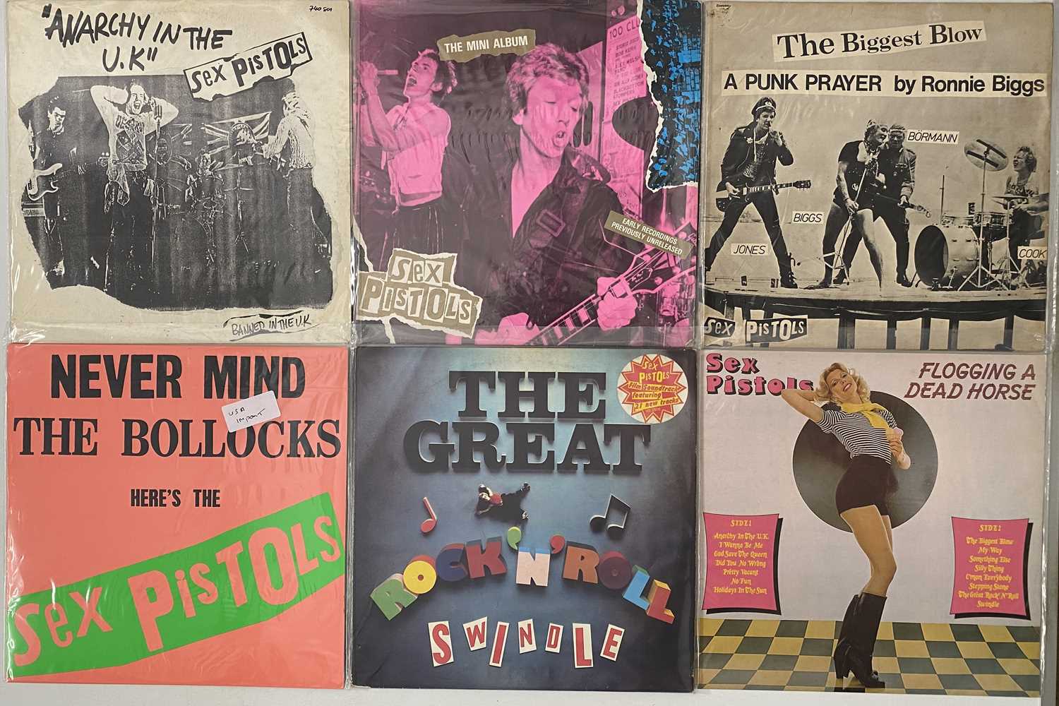 Lot 1126 Sex Pistols Related Lp Collection