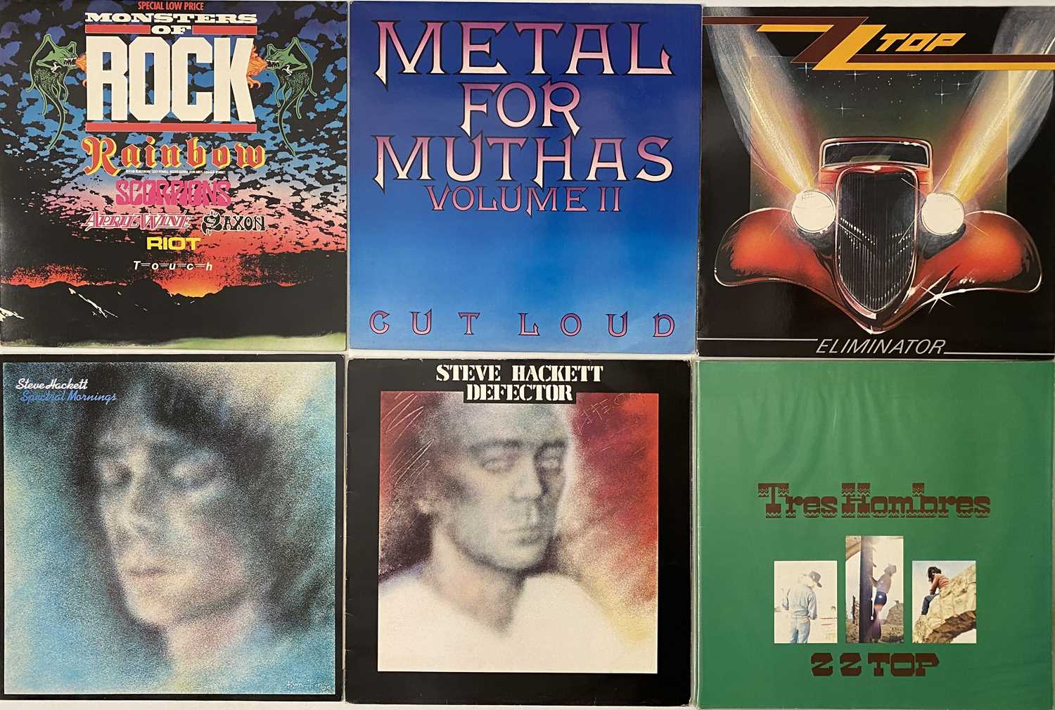 Lot 1014 - CLASSIC/HEAVY ROCK - LPs