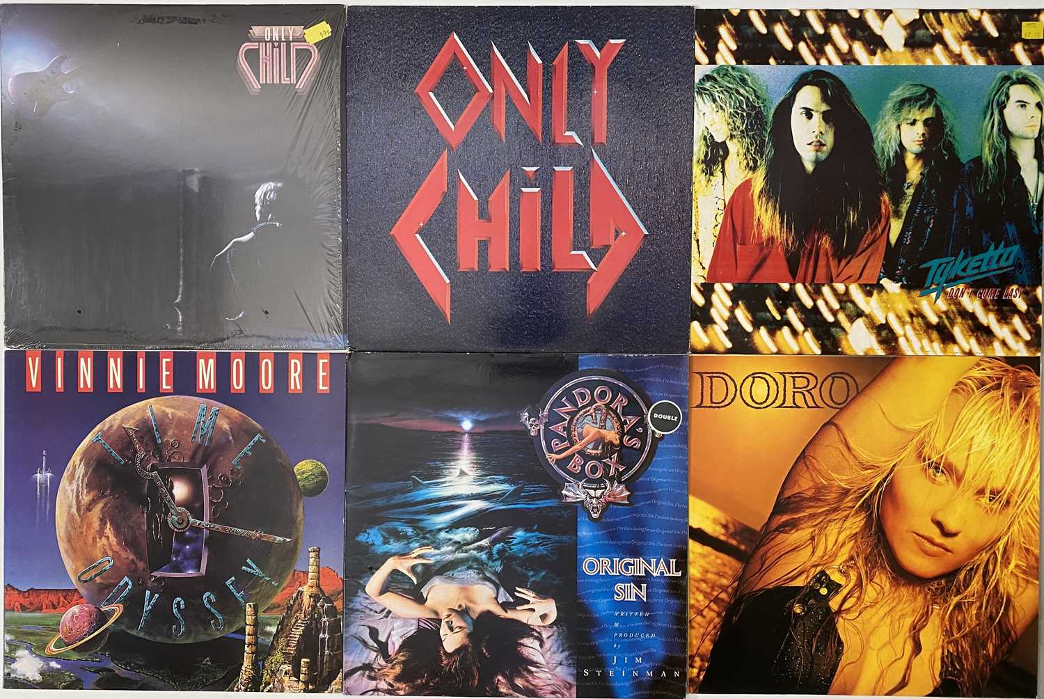 Lot 1171 - HEAVY ROCK / METAL - LP COLLECTION