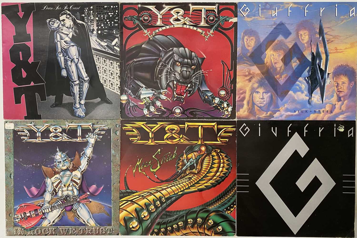 Lot 1171 - HEAVY ROCK / METAL - LP COLLECTION
