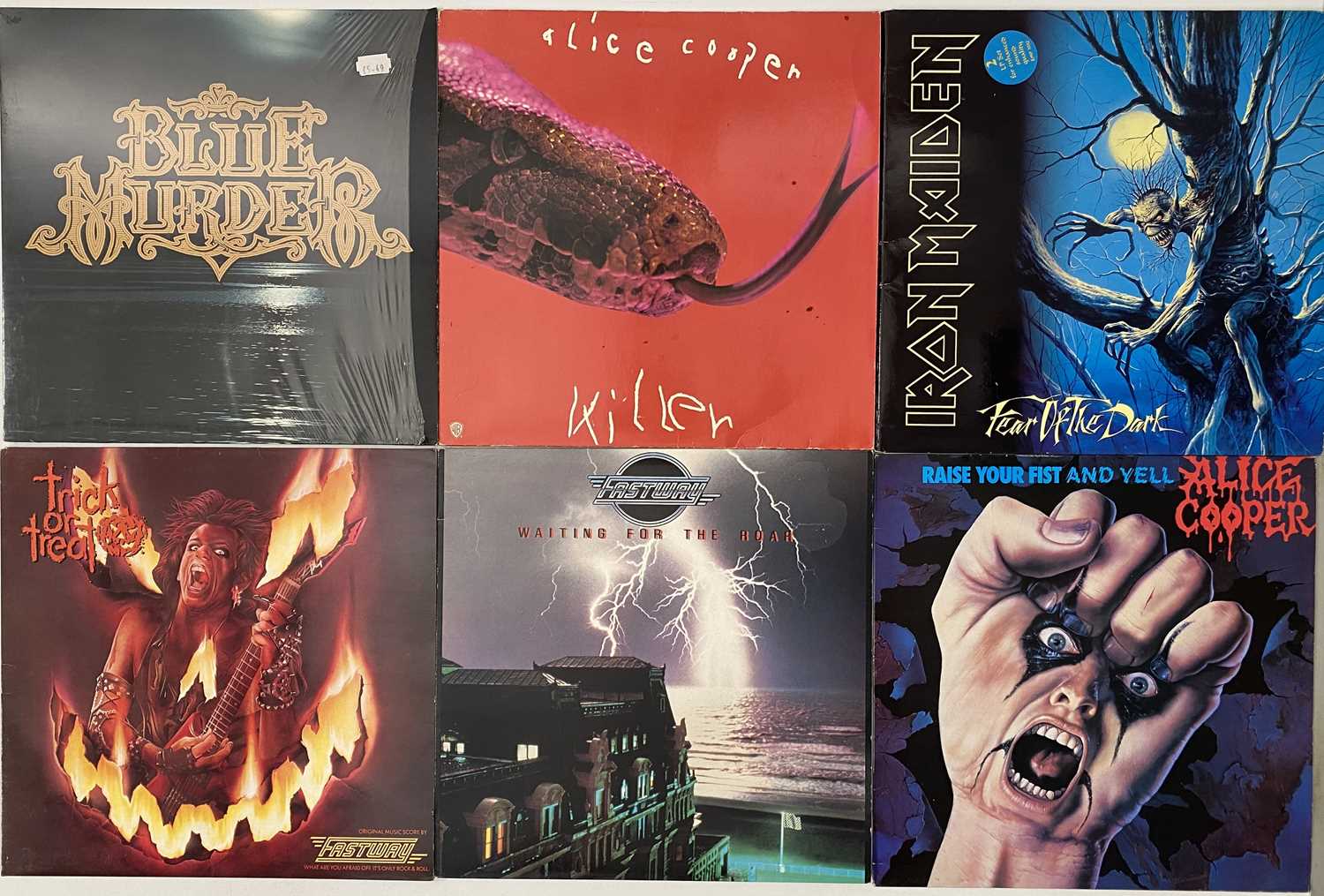 Lot 1176 - HEAVY ROCK / METAL - LP COLLECTION