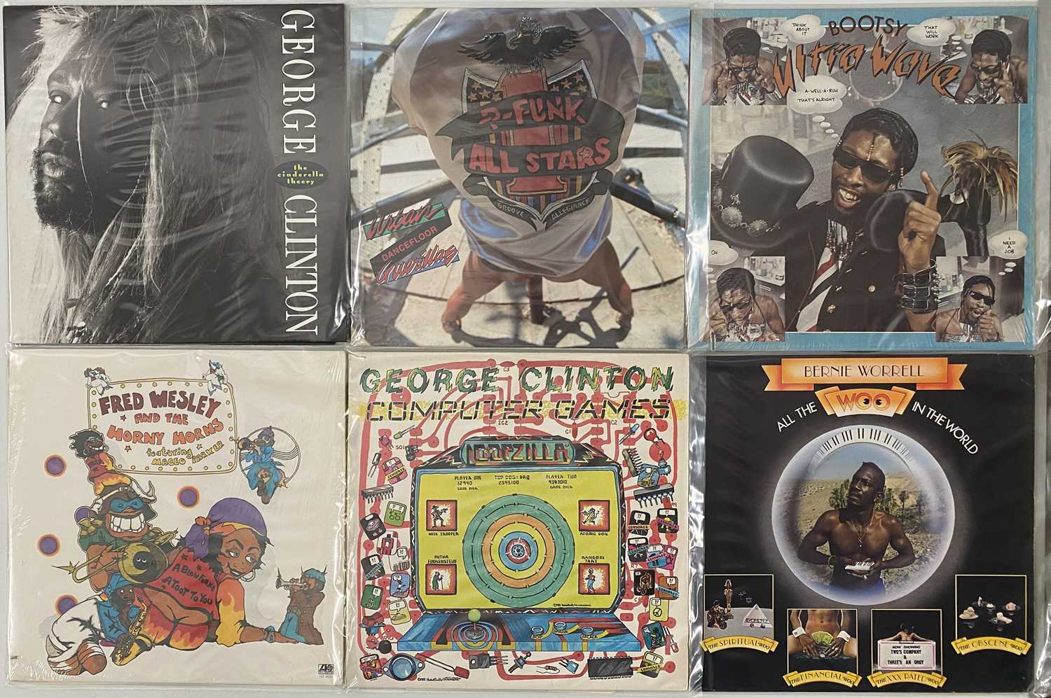 Lot 1224 - P FUNK/ FUNK - LP COLLECTION