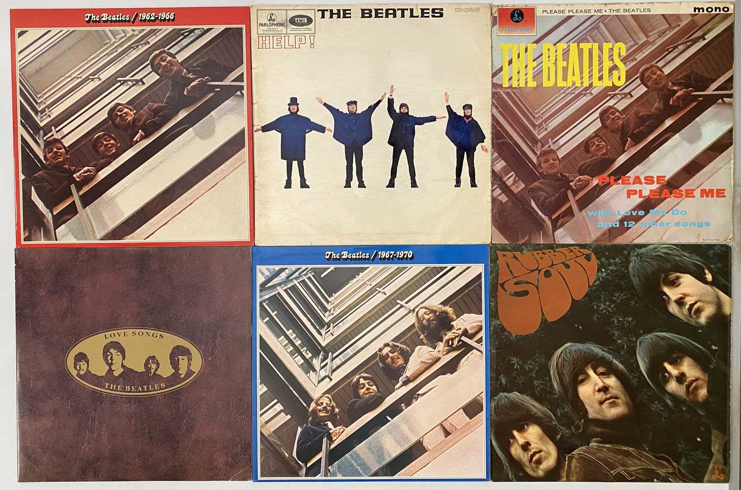 Lot 1054 - THE BEATLES/RELATED - LPs