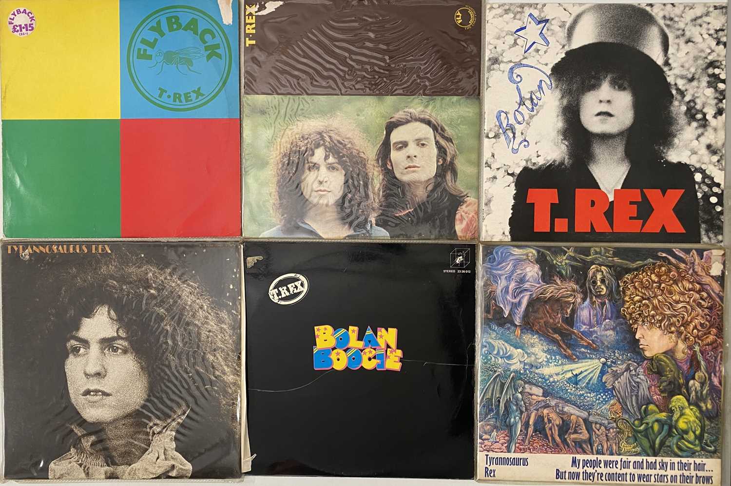 Lot 1248 - BOWIE/ T REX - LP COLLECTION
