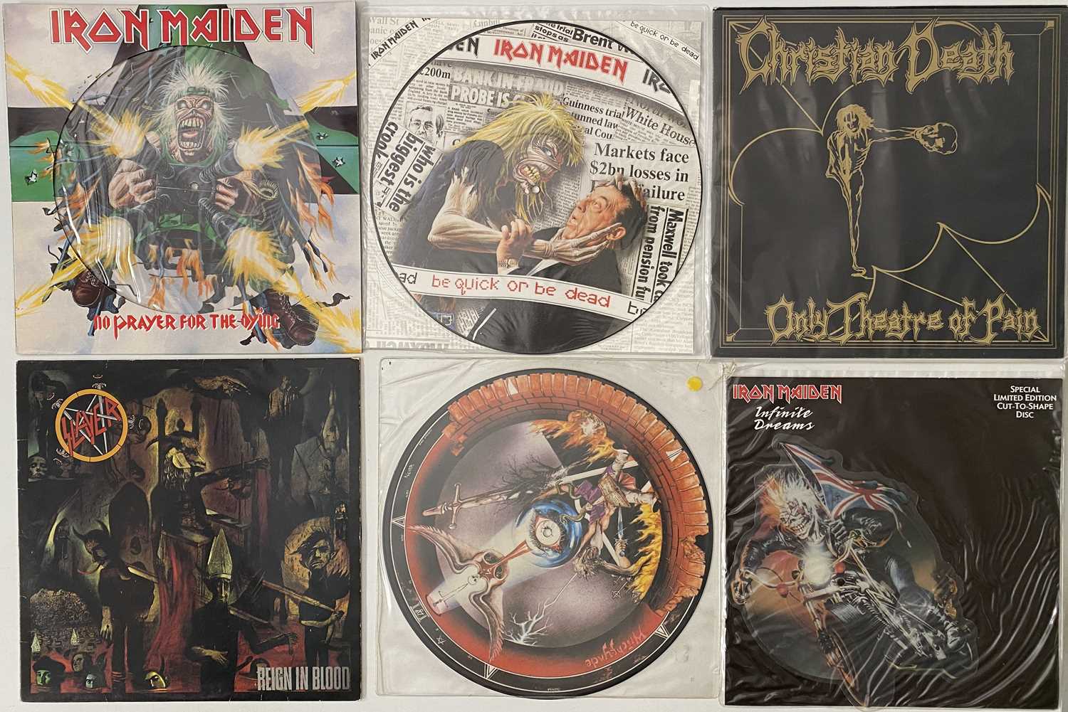 Lot 1259 - METAL - LP/12" COLLECTION - PLUS IRON