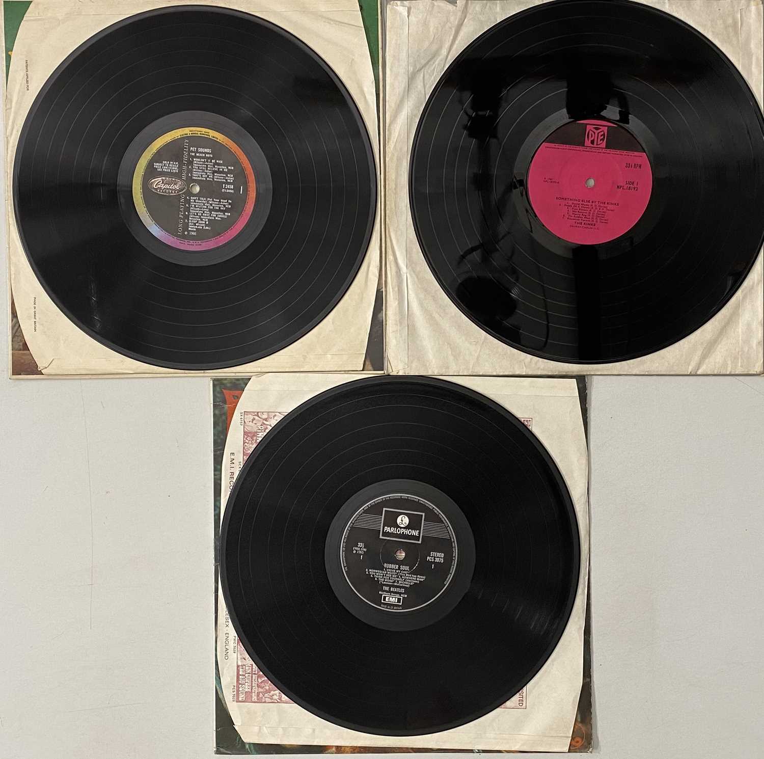 Lot 1261 - 60s ARTISTS - LP PACK (KINKS/ BEATLES/