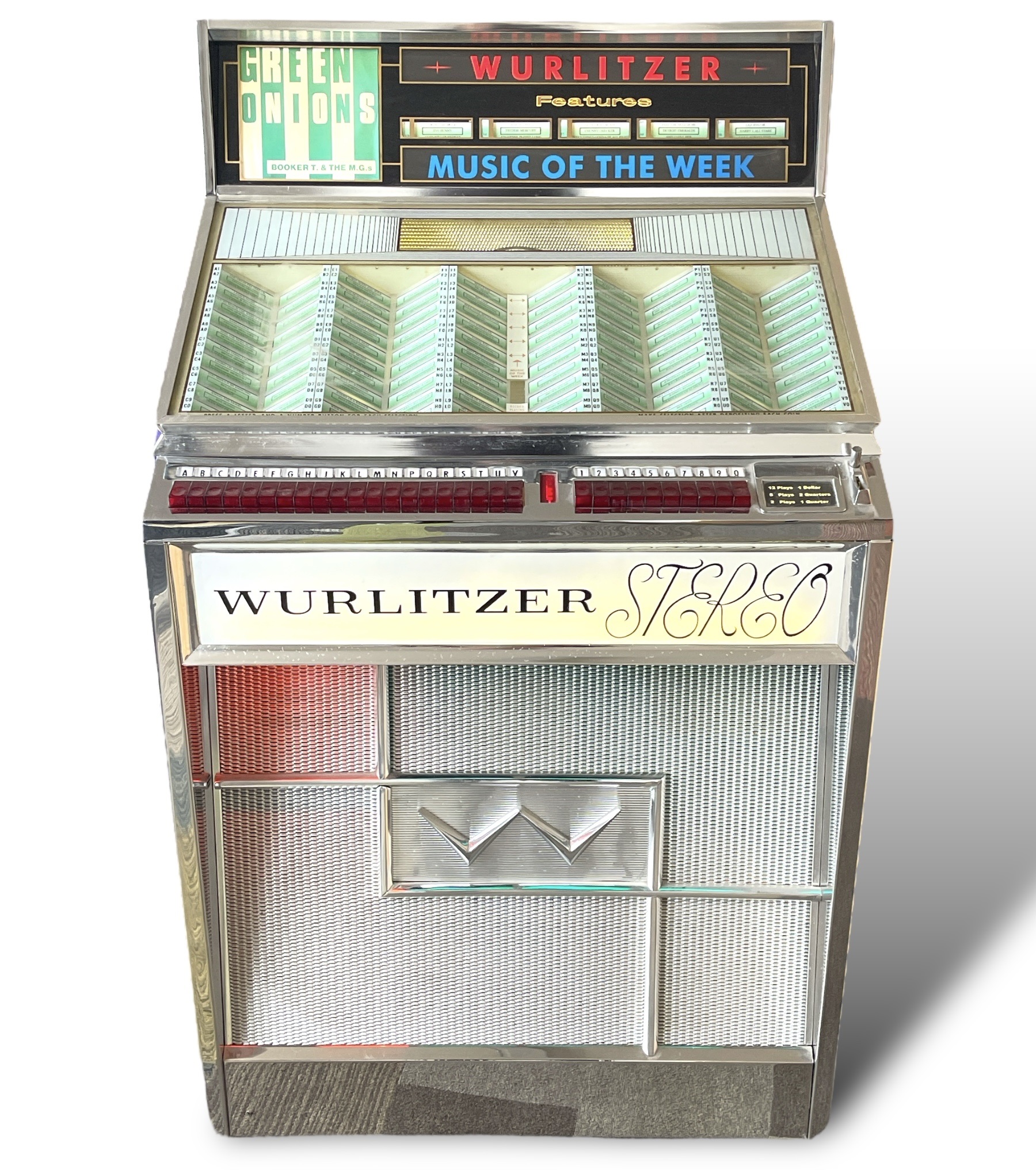 Lot 1 - WURLITZER 2700 JUKEBOX.