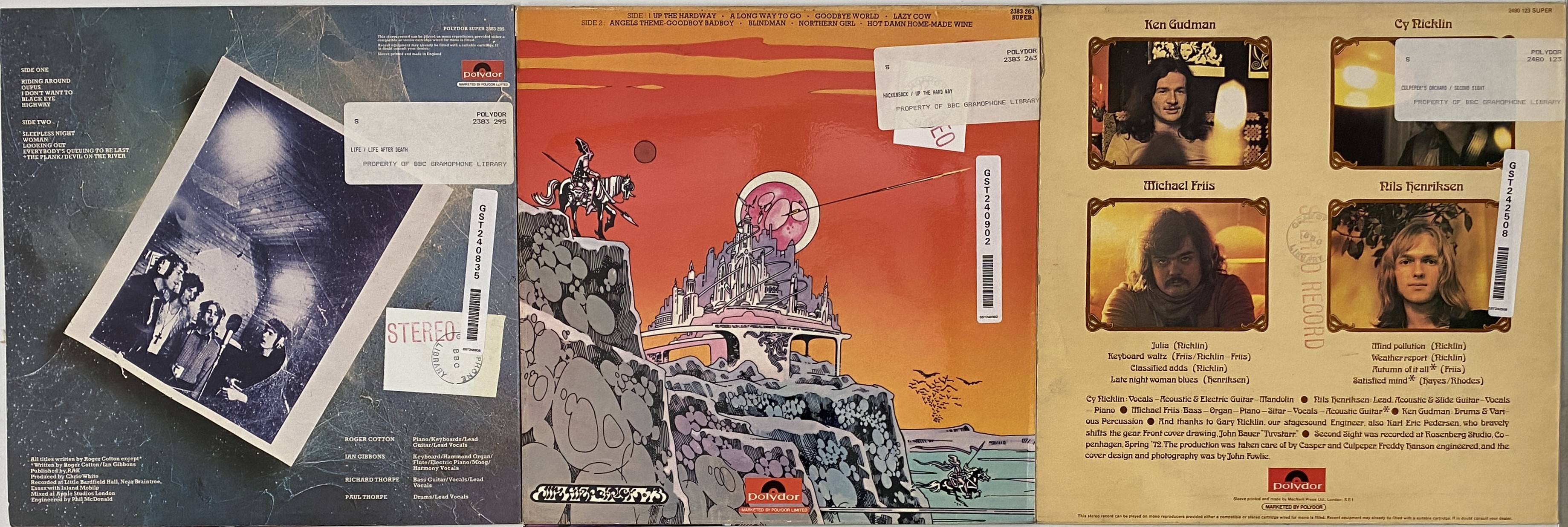 Lot 91 - HEAVY/ PROG/ PSYCH - POLYDOR LP RARITIES PACK