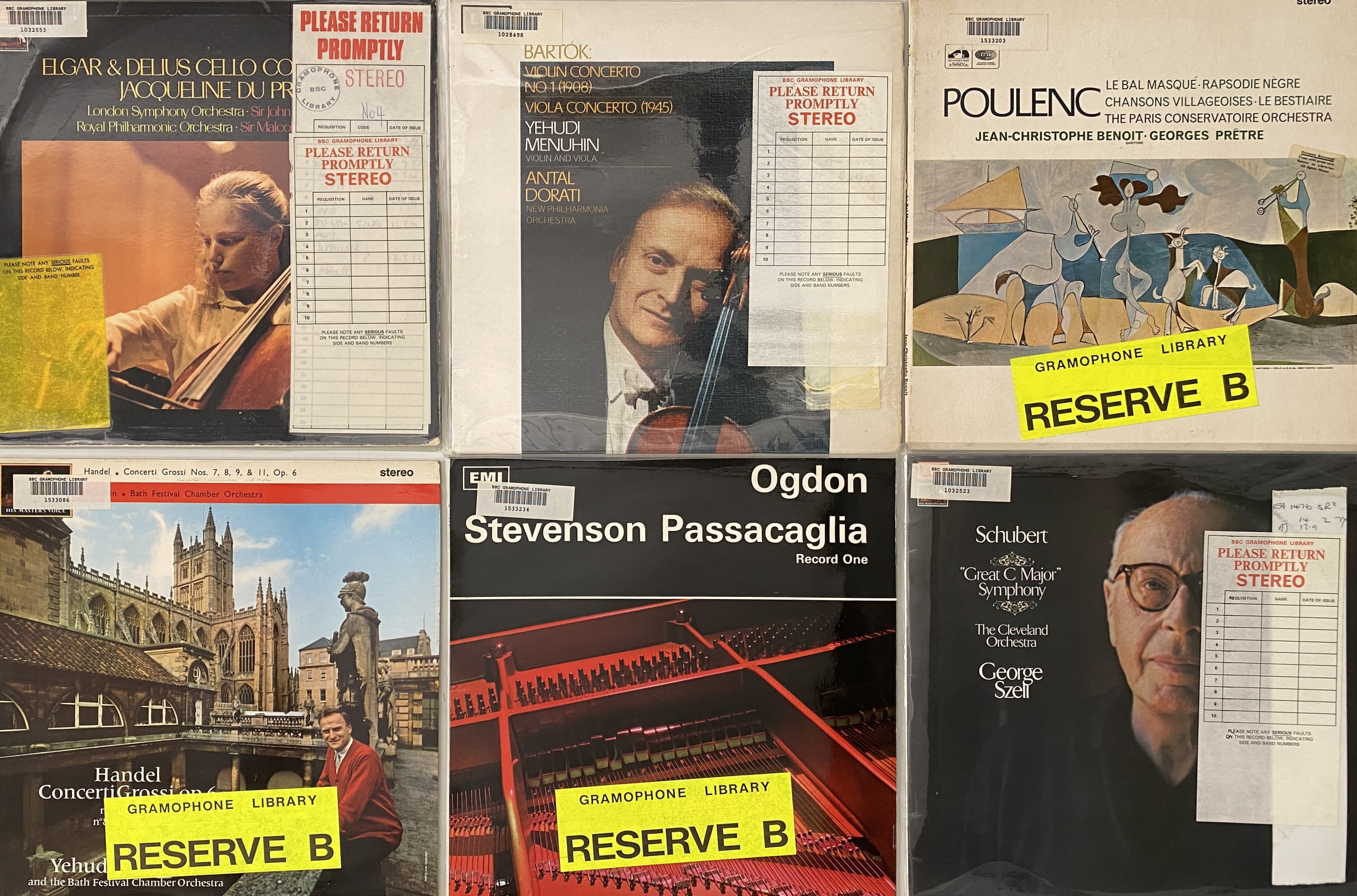 Lot 105 - HMV - CLASSICAL LP COLLECTION