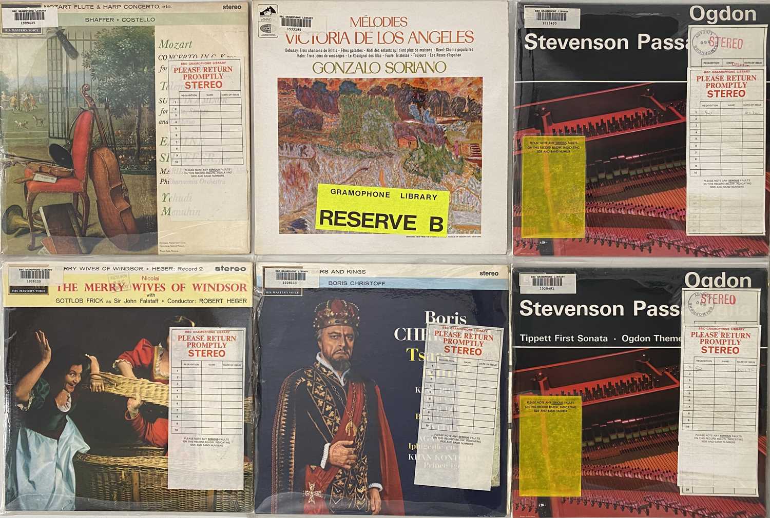 Lot 107 - HMV - CLASSICAL LP COLLECTION