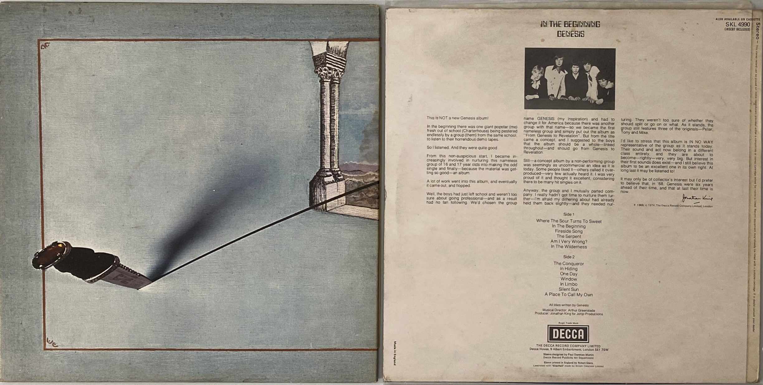 Lot 47 - GENESIS - LP RARITIES