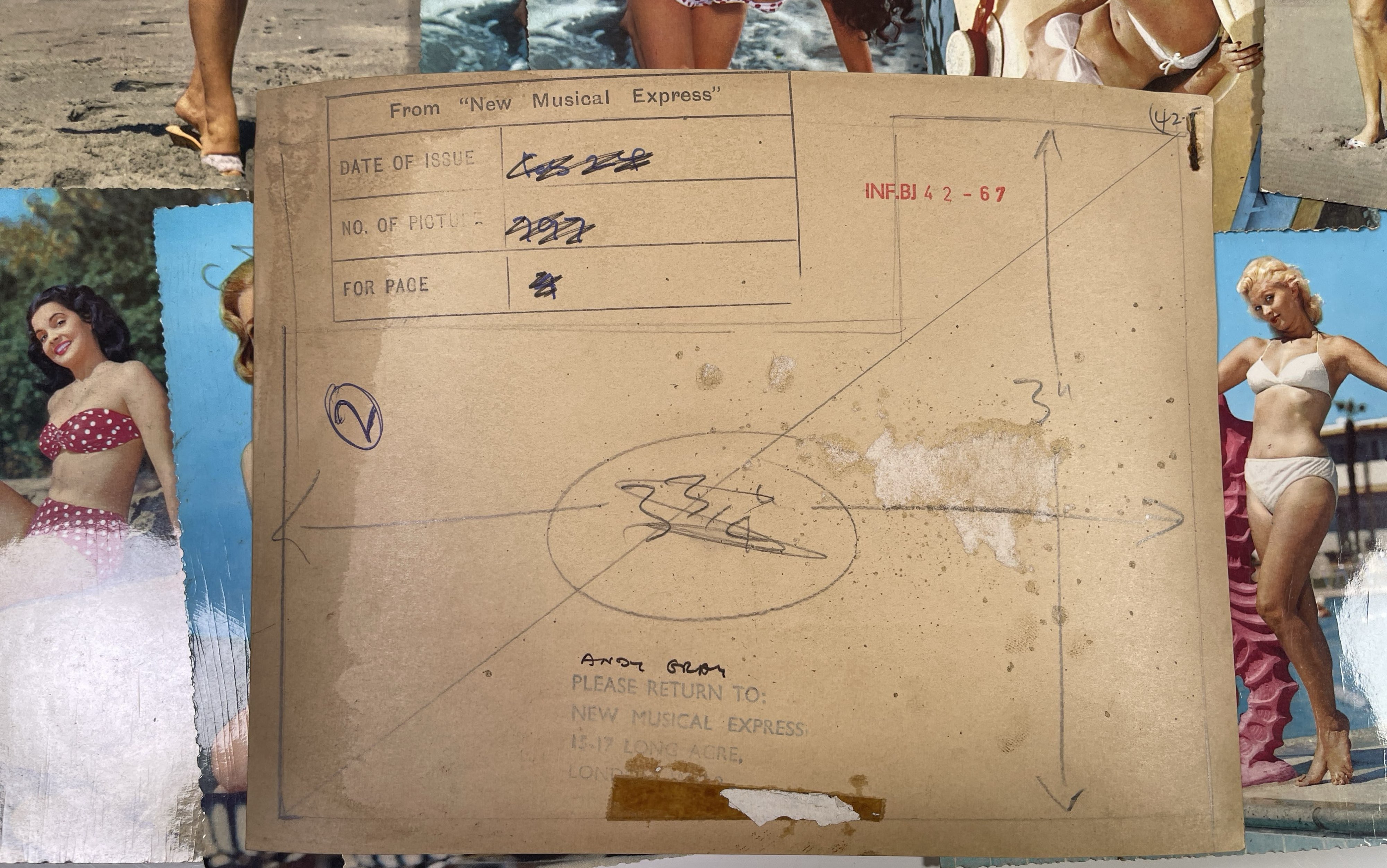 Lot 112 - VINTAGE POSTCARDS - PIN UPS.