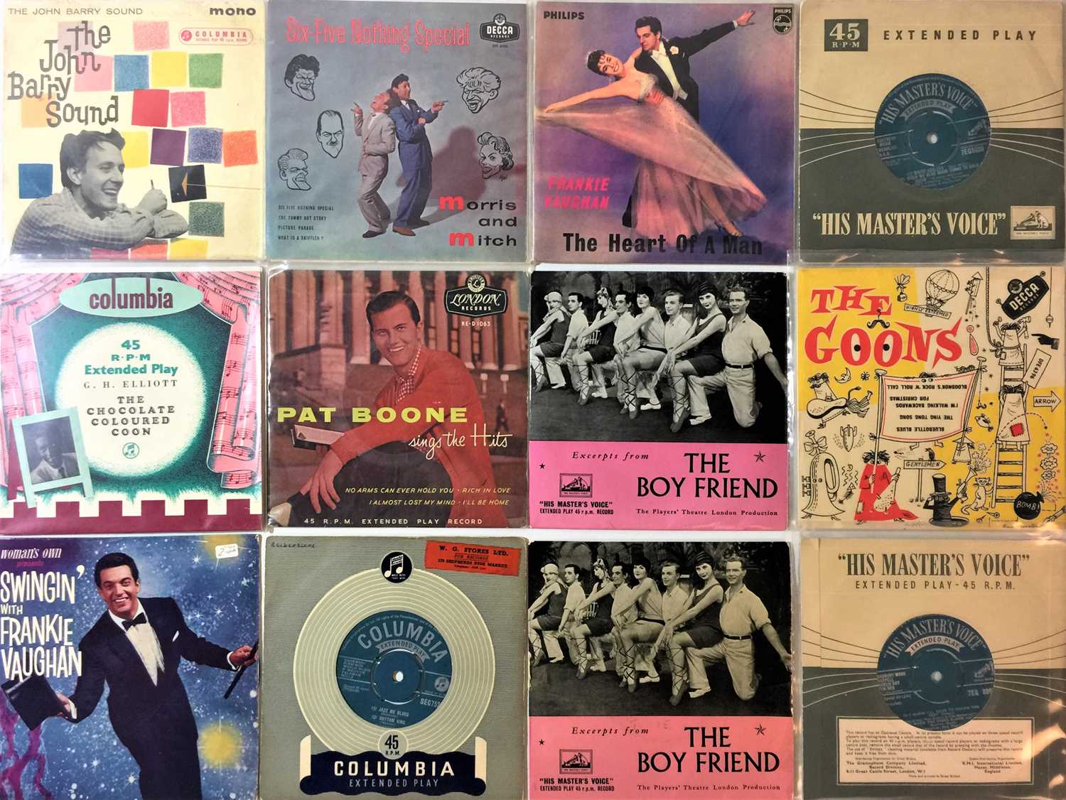 Lot 87 - 50s/60s EP COLLECTION (POPULAR ARTISTS)