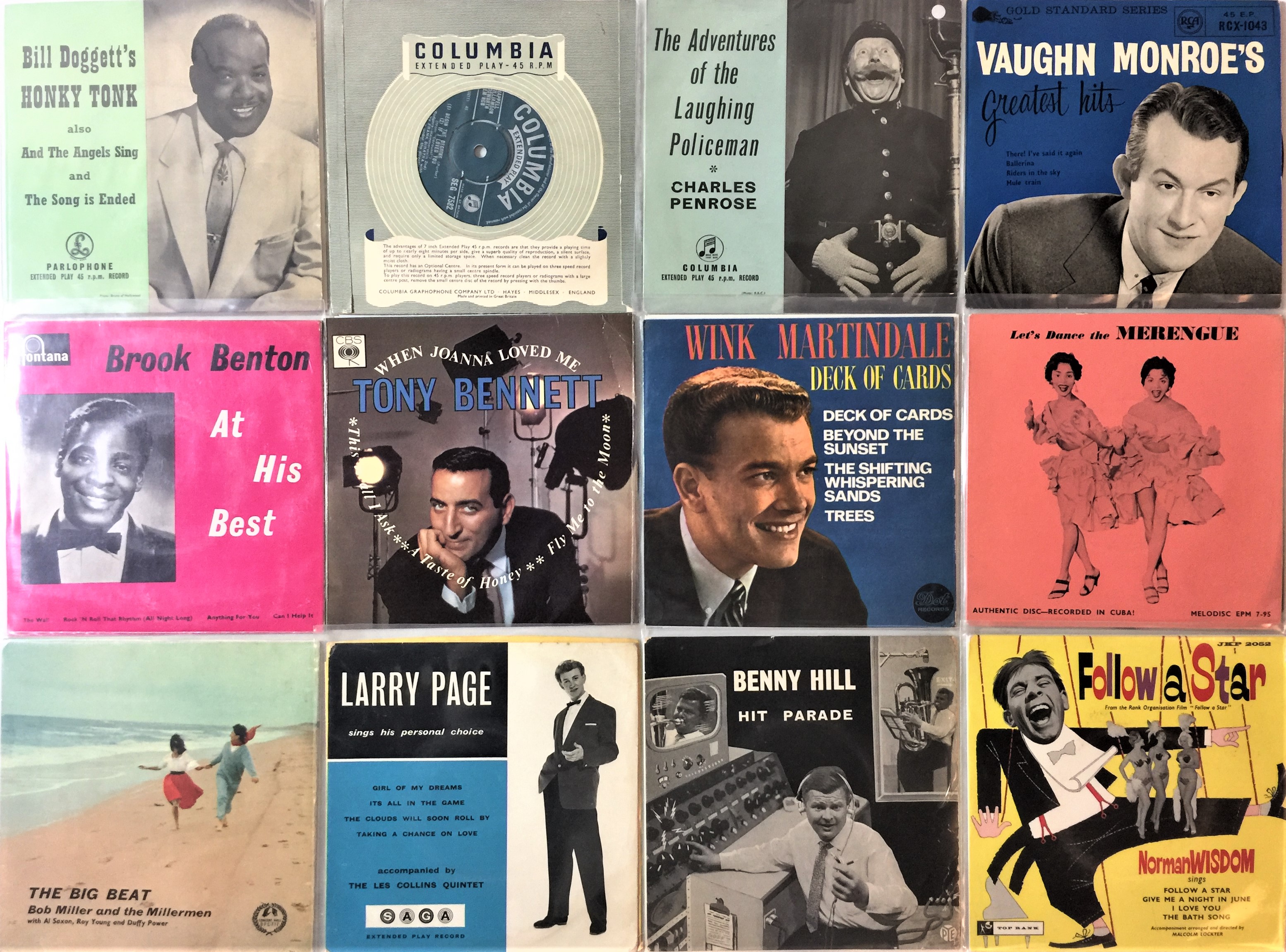 Lot 87 50s 60s EP COLLECTION POPULAR ARTISTS lot-87-50s-60s-ep-collection-popular-artists