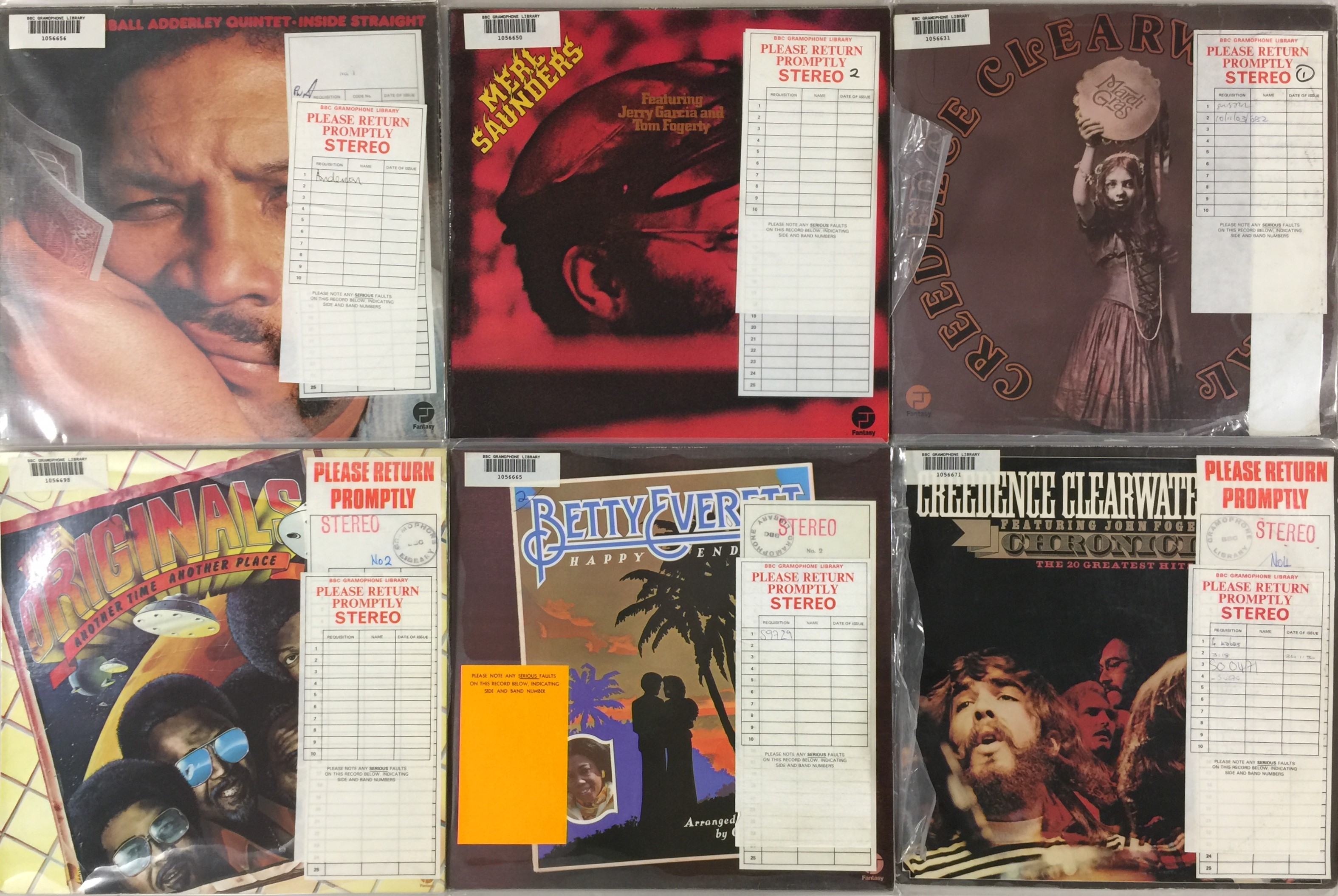 Lot 172 - FANTASY RECORDS - LP COLLECTION