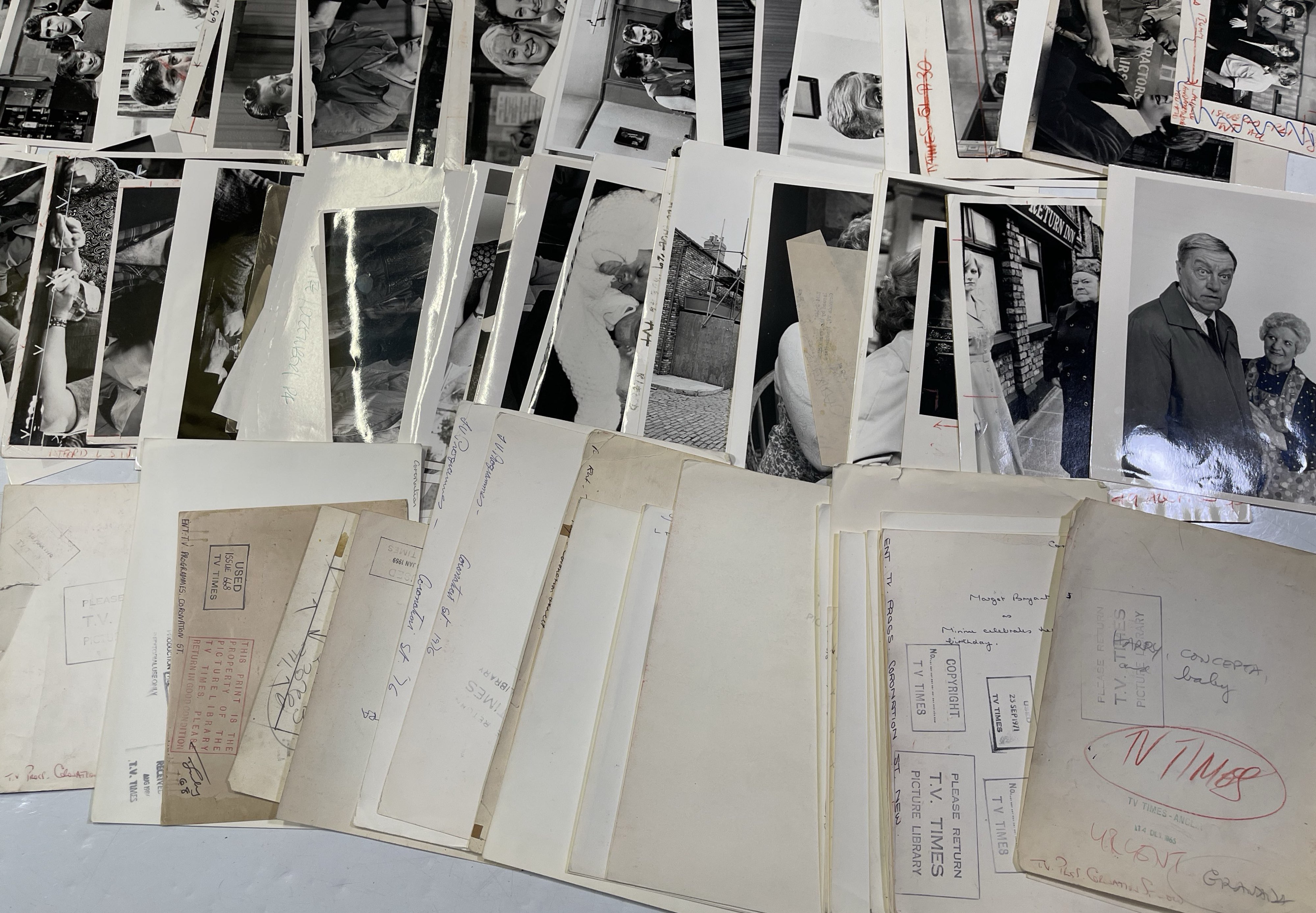 Lot 269 - TV PROGRAMMES -CORONATION ST - PRESS PHOTOS