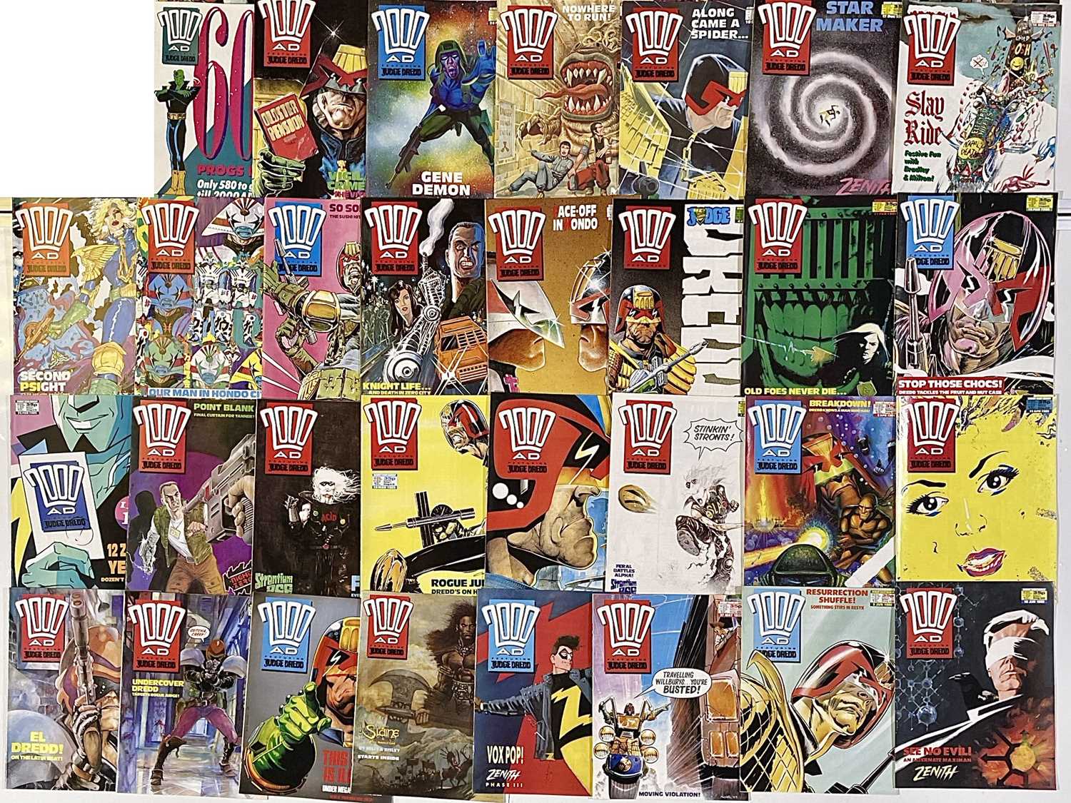 Lot 99 - LARGE COLLECTION - 2000AD COMICS.