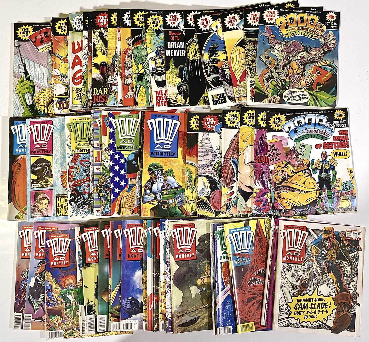 Lot 99 - LARGE COLLECTION - 2000AD COMICS.