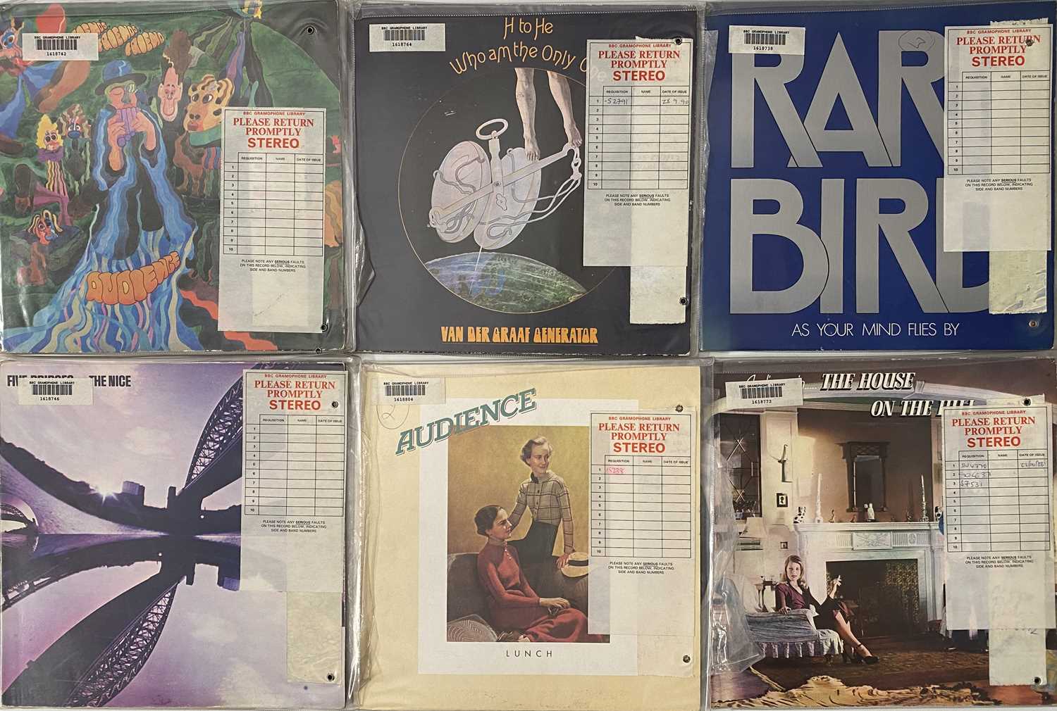 Lot 225 - CHARISMA LP PACK (PINK SCROLL LABELS)