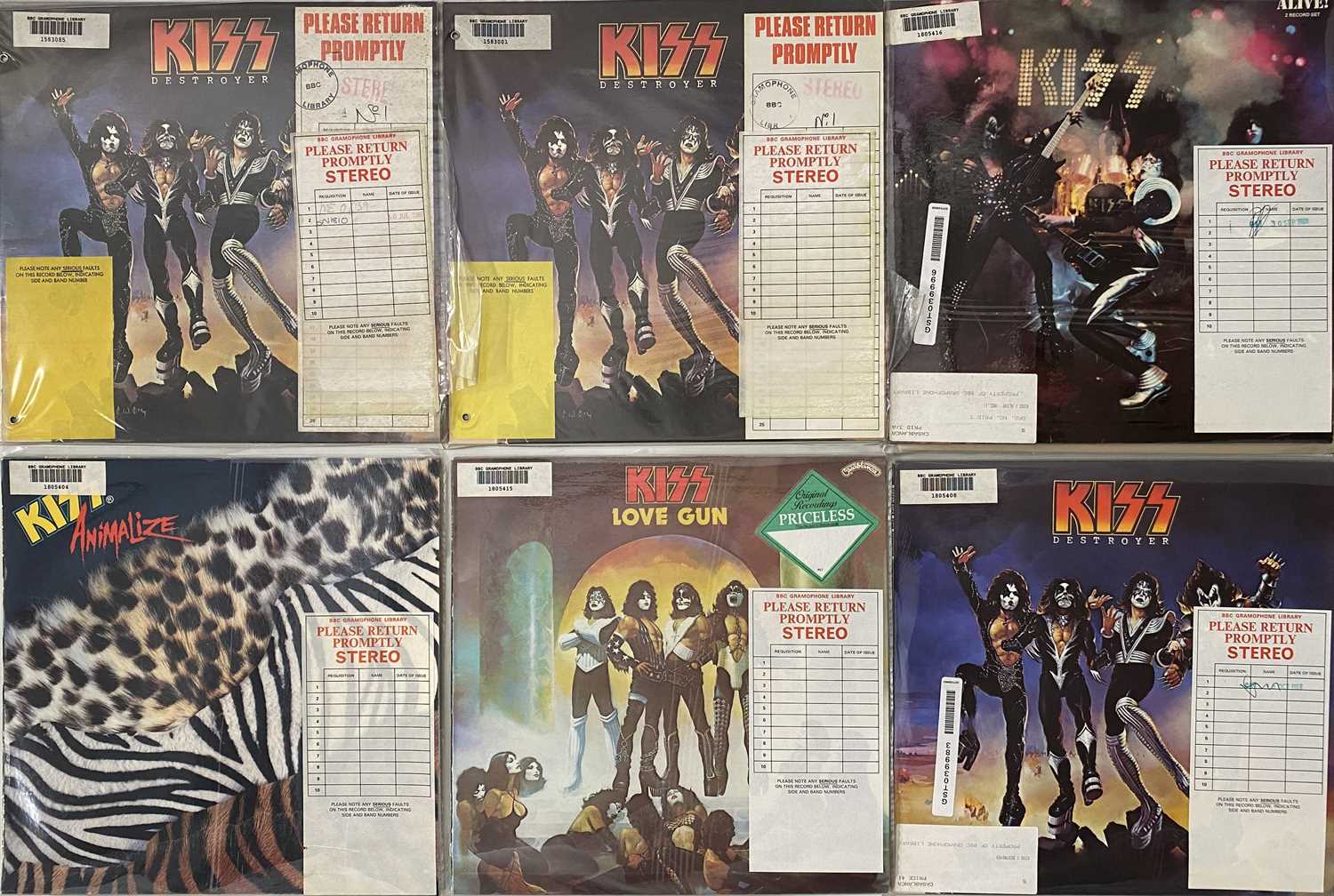 Lot 208 - KISS - LP COLLECTION