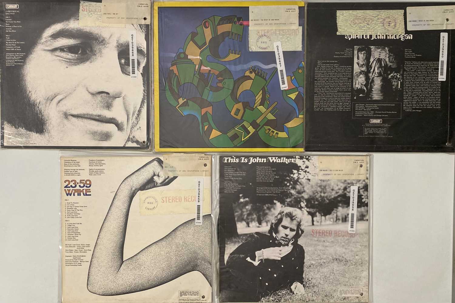 Lot 202 - CARNABY RECORDS - LP RARITIES PACK