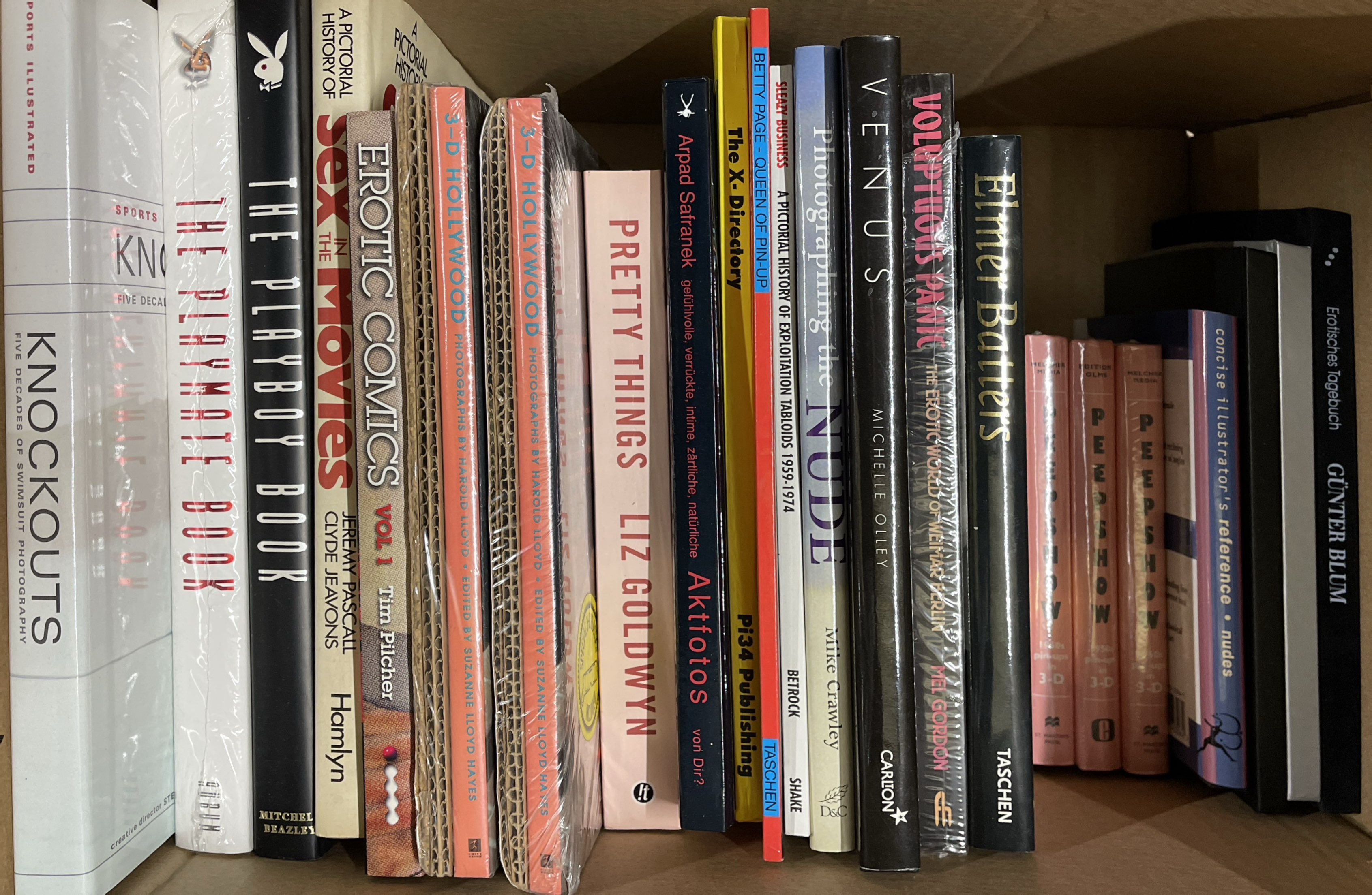 Lot 209 - EROTICA BOOKS.