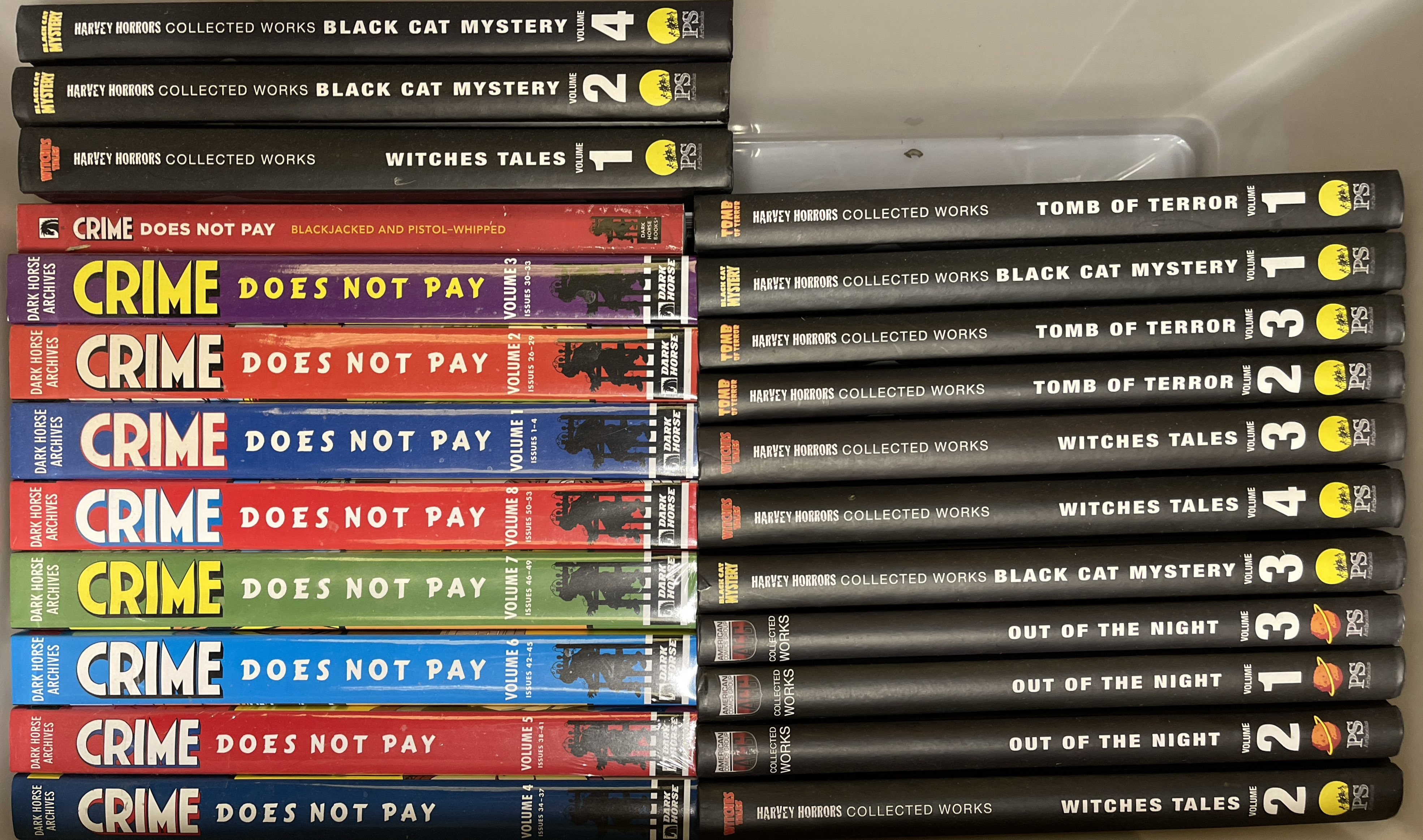 Lot 107 - CRIME & MYSTERY COMICS - BOOKS/COMPENDIUMS