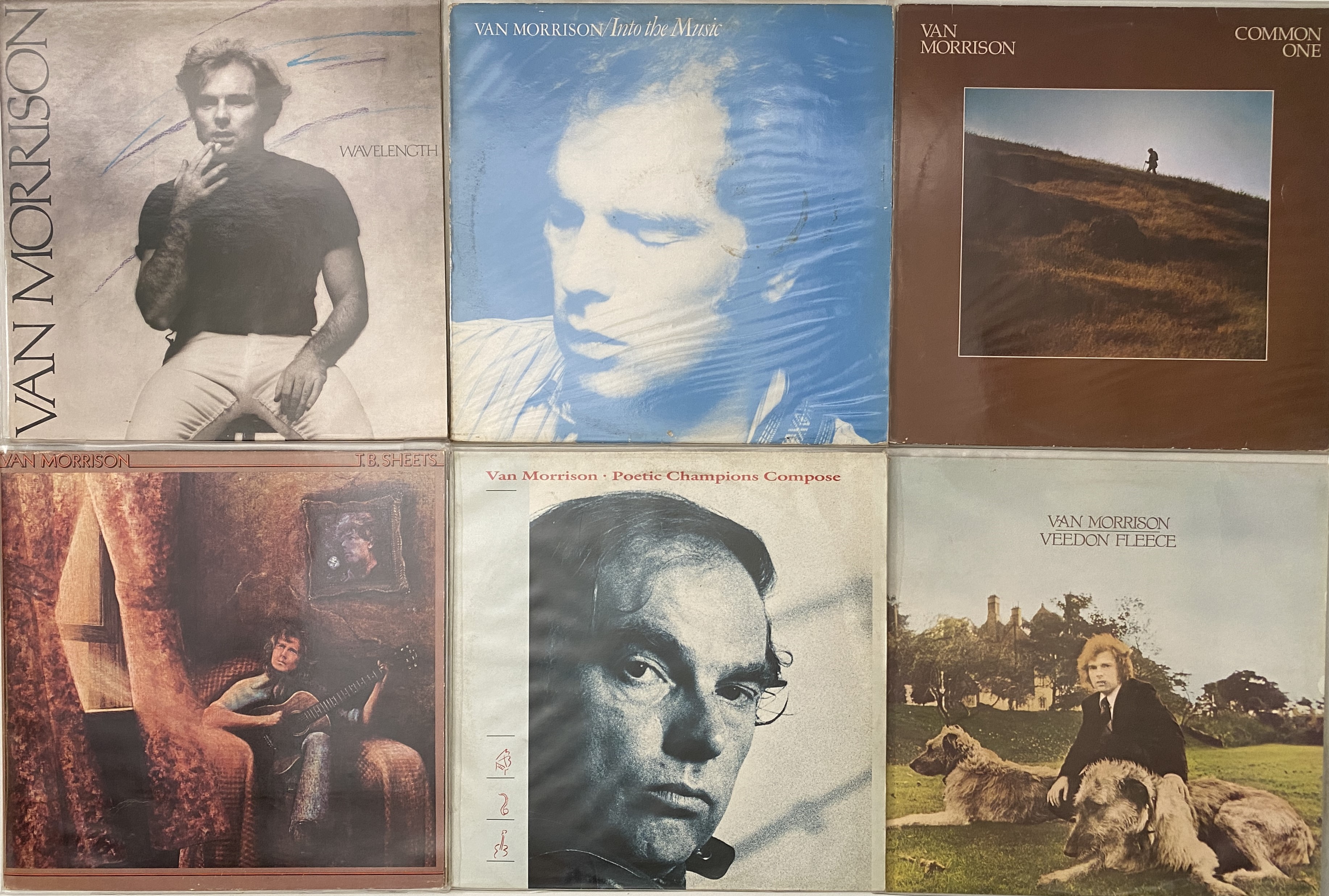 Lot 60 - VAN MORRISON / RELATED - LP / 12" COLLECTION