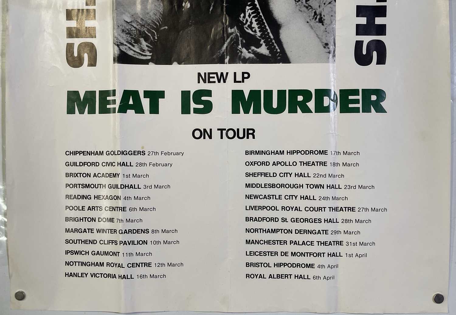 Lot 346 - THE SMITHS - ORIGINAL 1985 MEAT IS MURDER