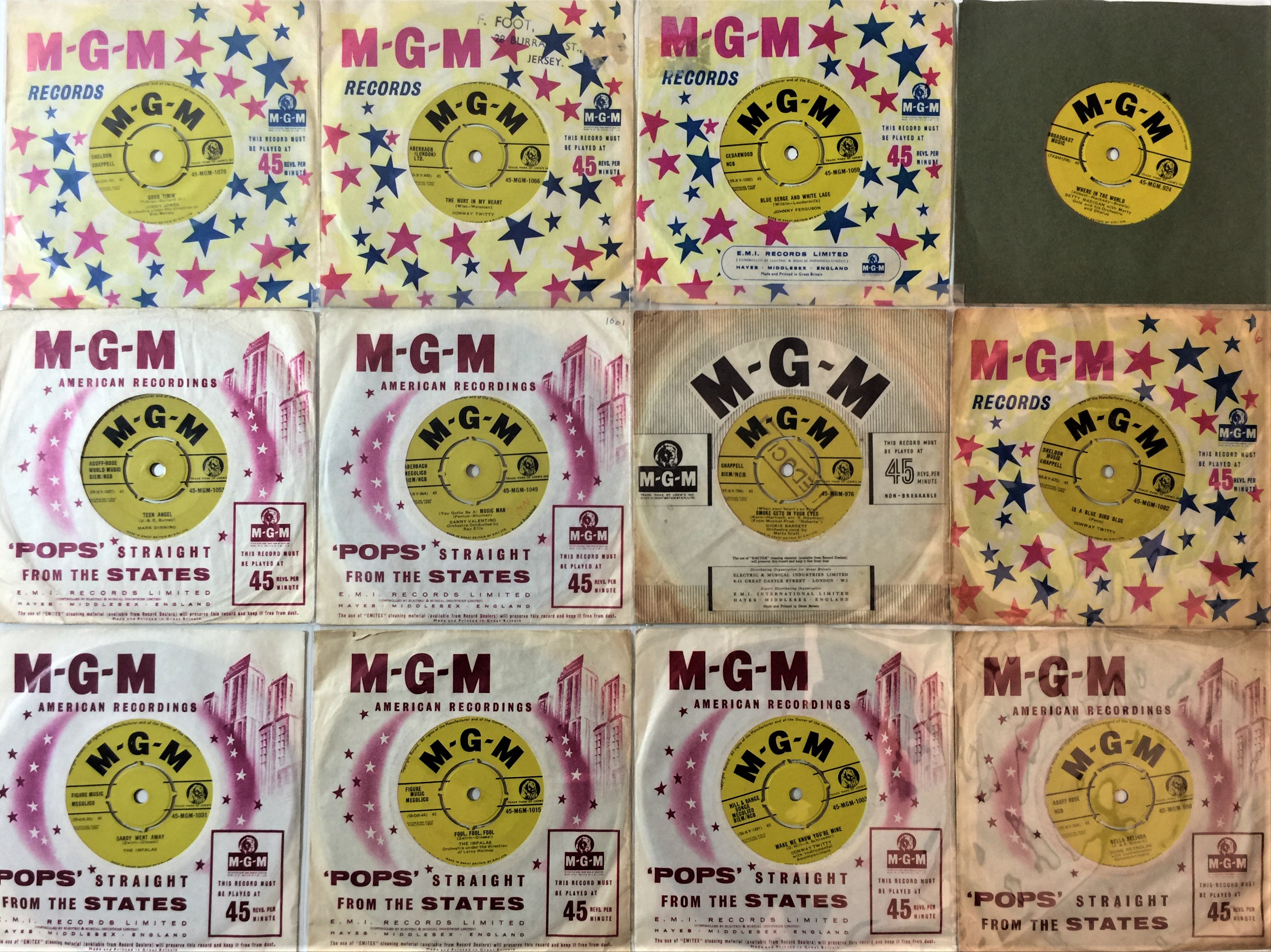 Lot 107 - MGM Records - 7" Archive Collection