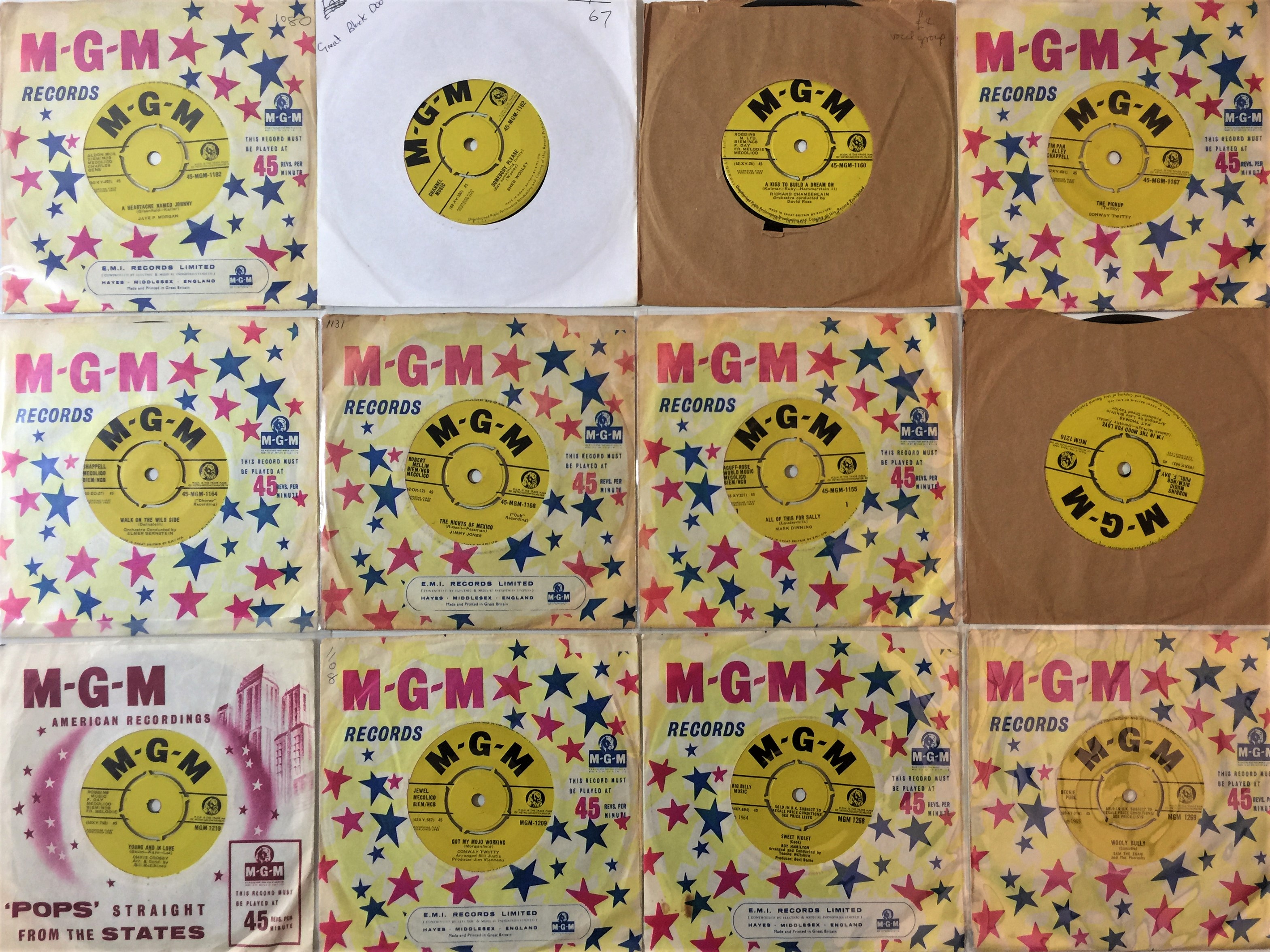Lot 107 - MGM Records - 7" Archive Collection