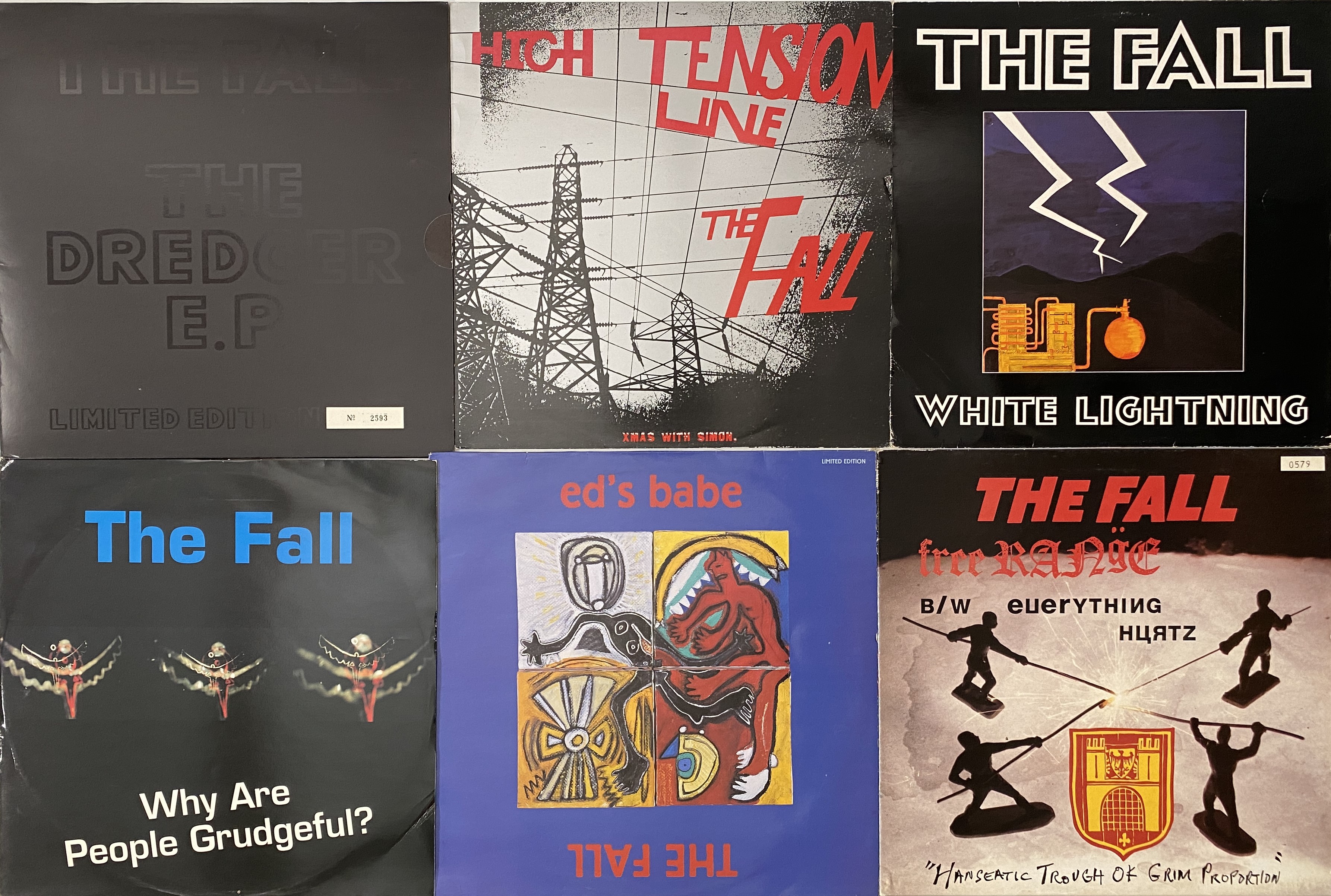Lot 82 - THE FALL - 90s/ 00s 12"/ 10" SINGLES