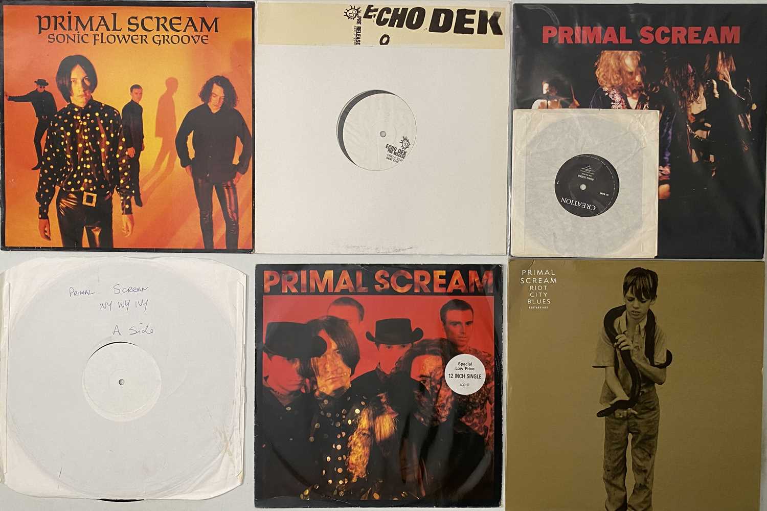 Lot 62 - PRIMAL SCREAM - LP/ 12" PACK