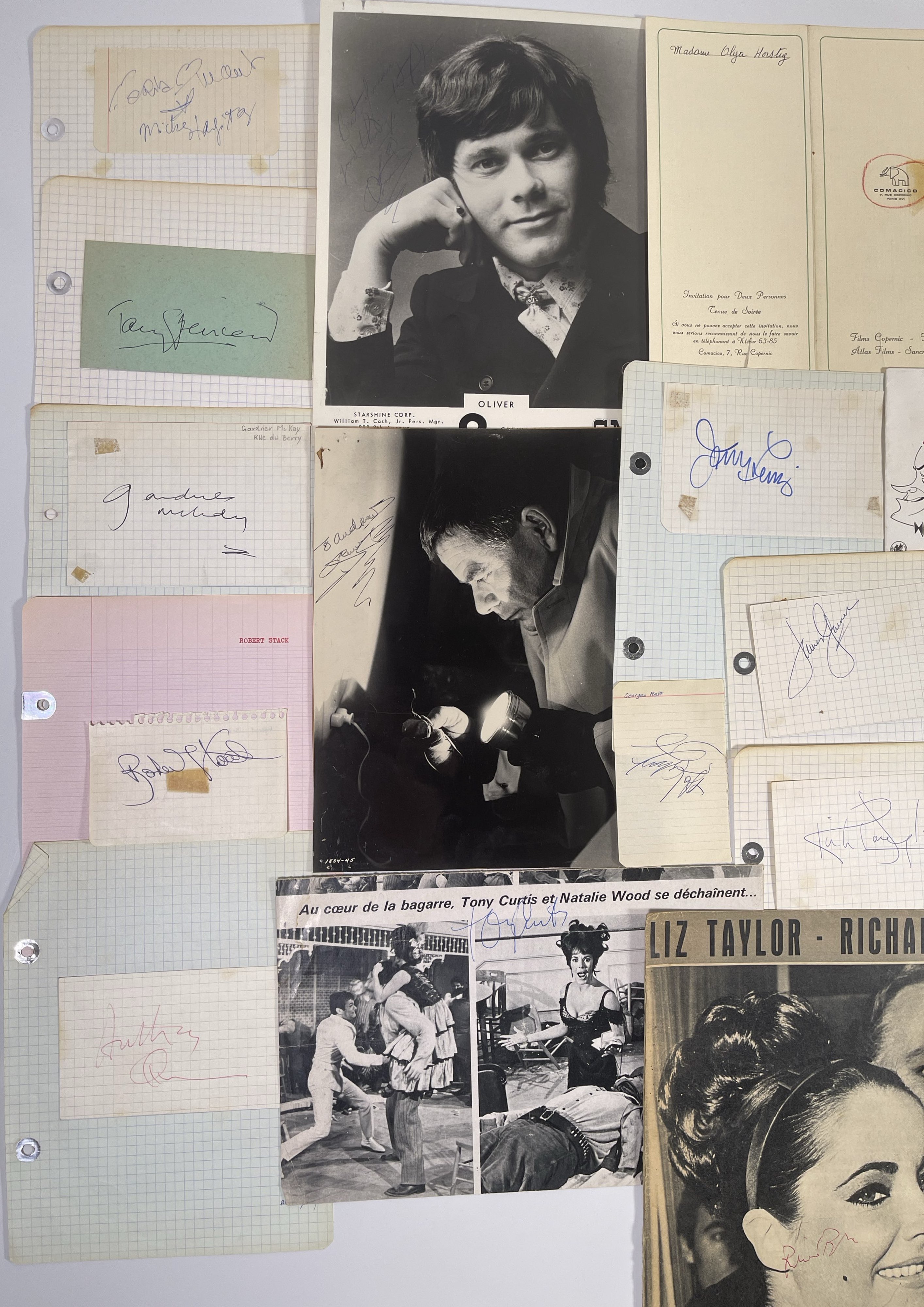 Lot 157 - US FILM STARS OF THE 20TH C - AUTOGRAPH