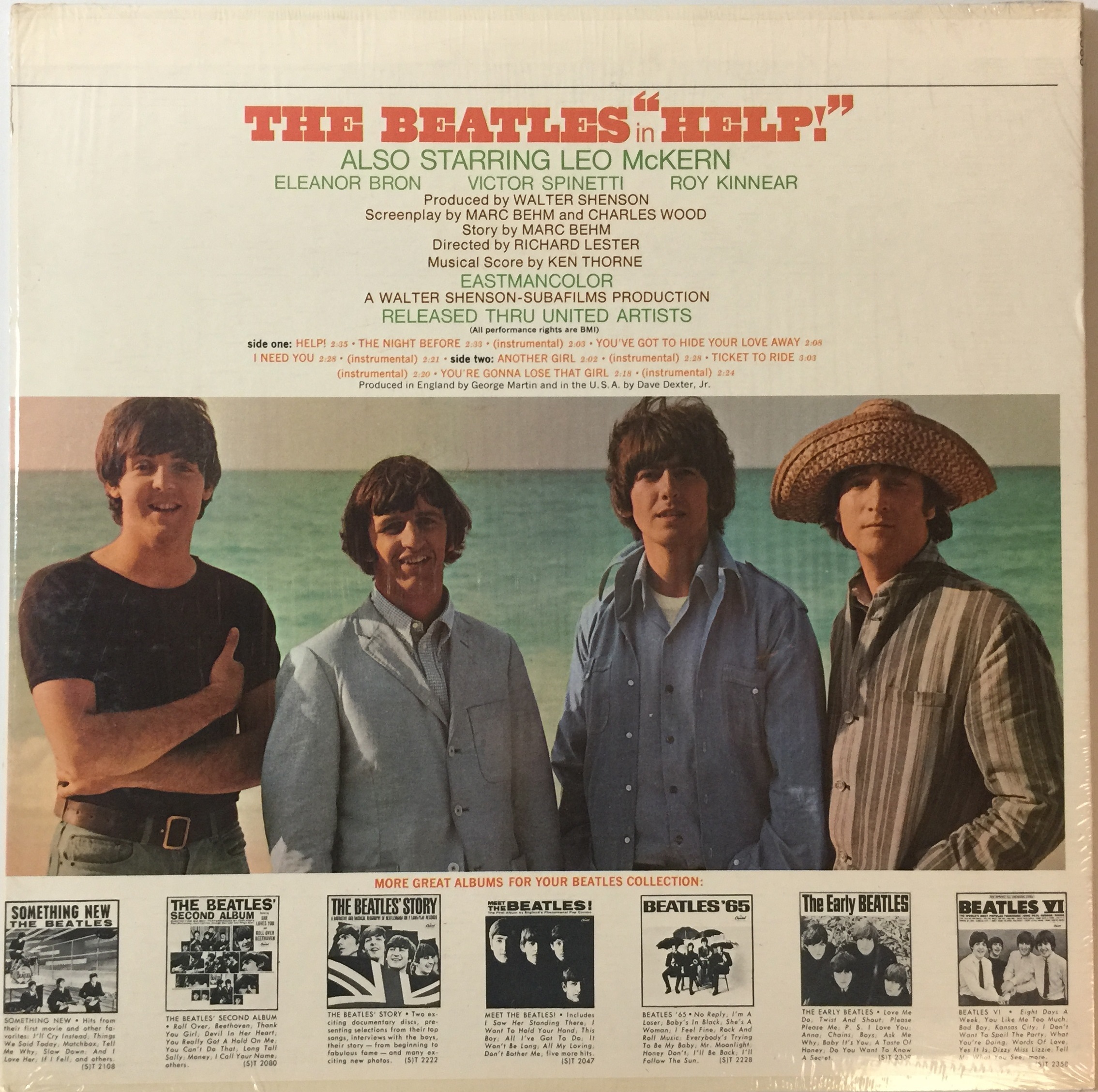 Lot 18 - THE BEATLES - HELP! LP (ORIGINAL US STEREO