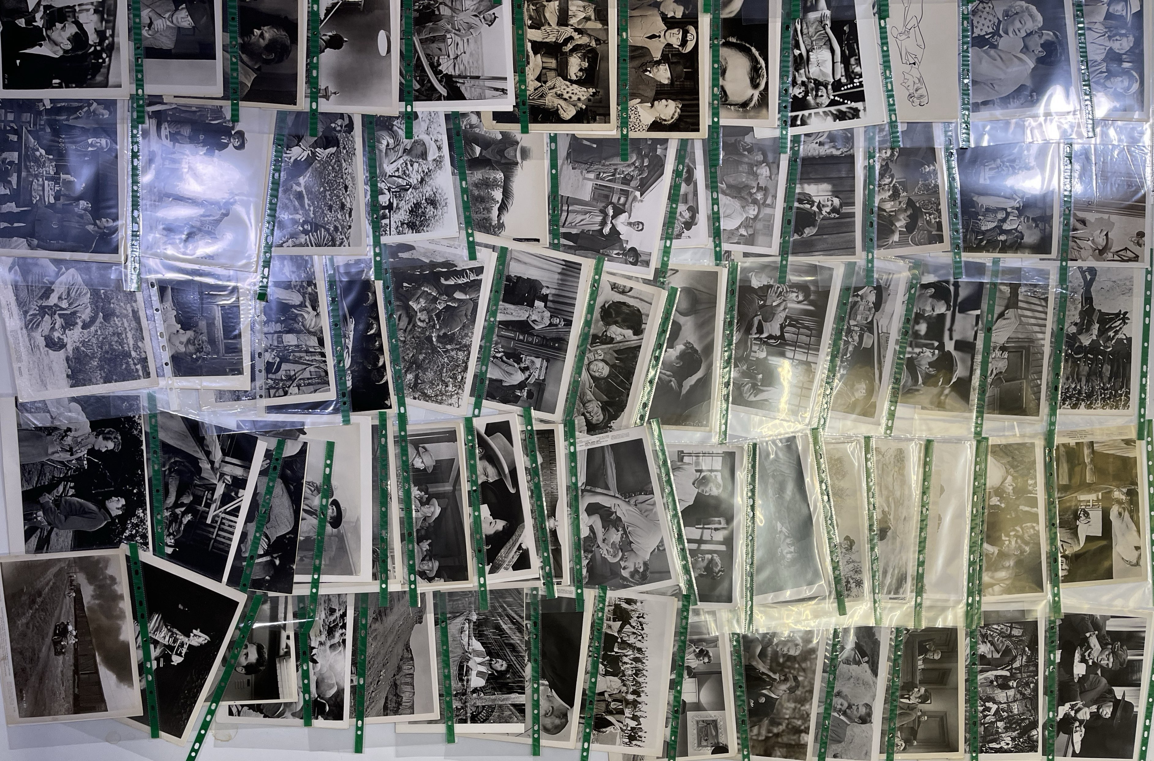 Lot 287 - 20TH C FILMS - 8X1`0" STILL COLLECTION.