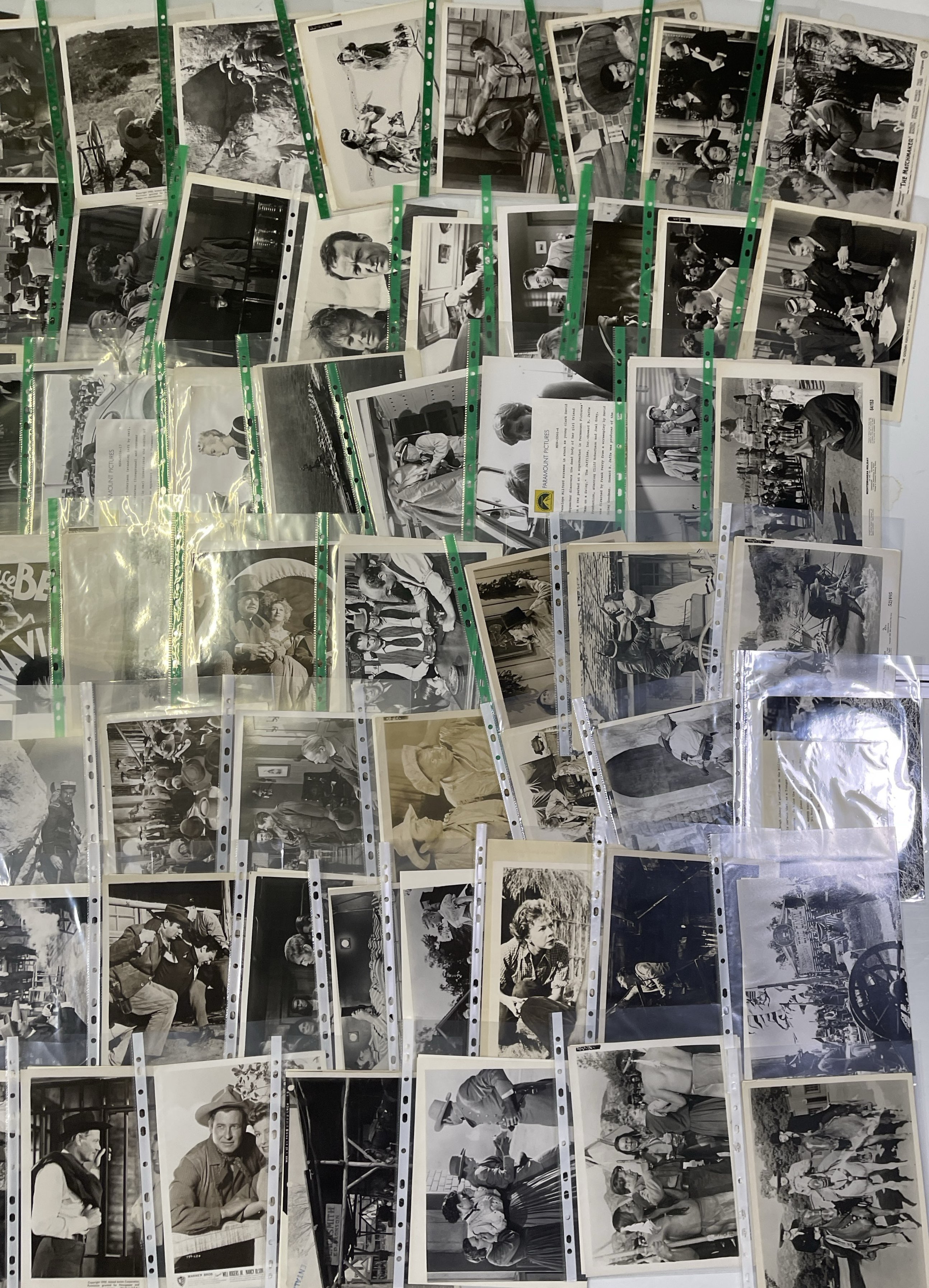 Lot 288 - 20TH C FILMS - LARGE COLLECTION OF STILLS.