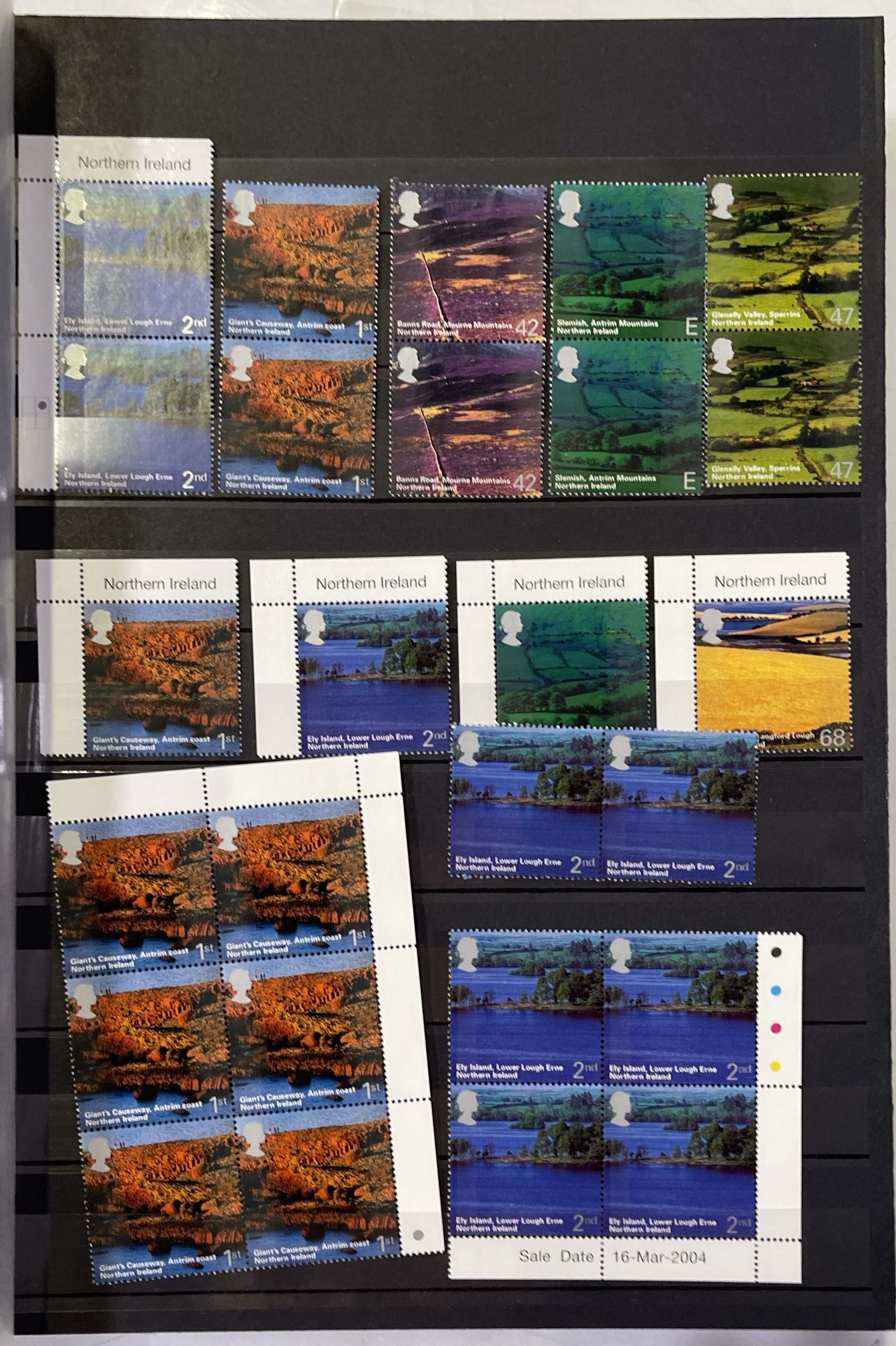 Lot 72 - UK STAMP COLLECTION WITH FACE VALUE OVER