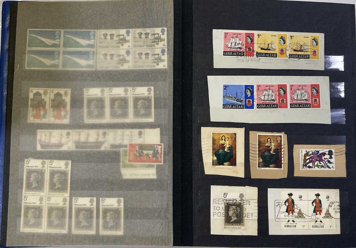 Lot 75 - UK AND OVERSEAS STAMP COLLECTION.