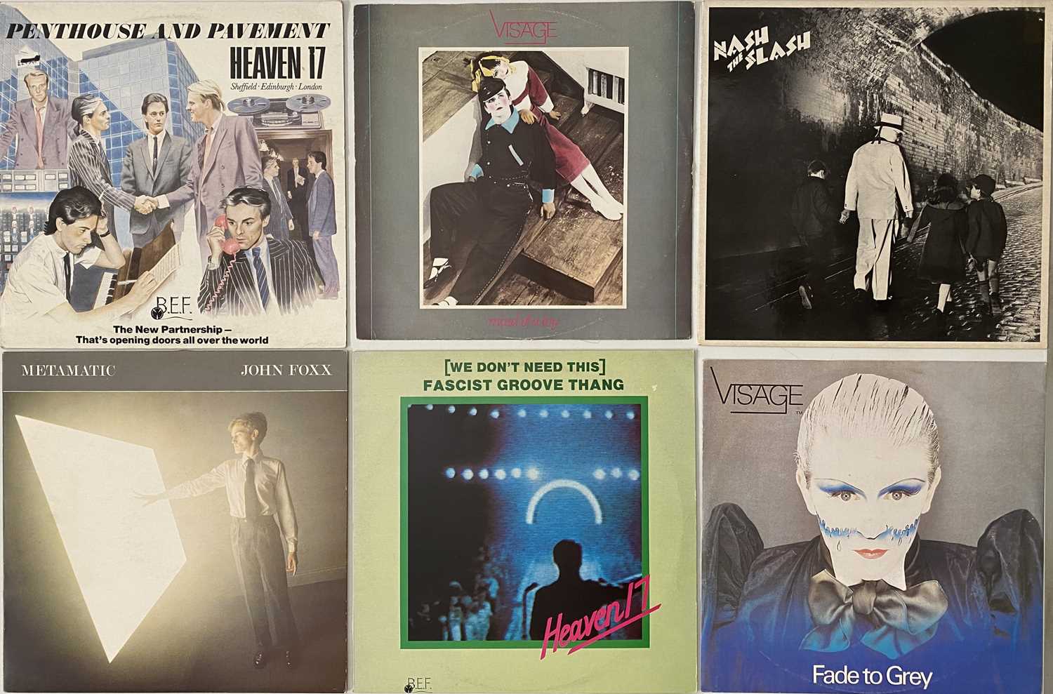 Lot 138 - SYNTH POP - LP / 12" COLLECTION