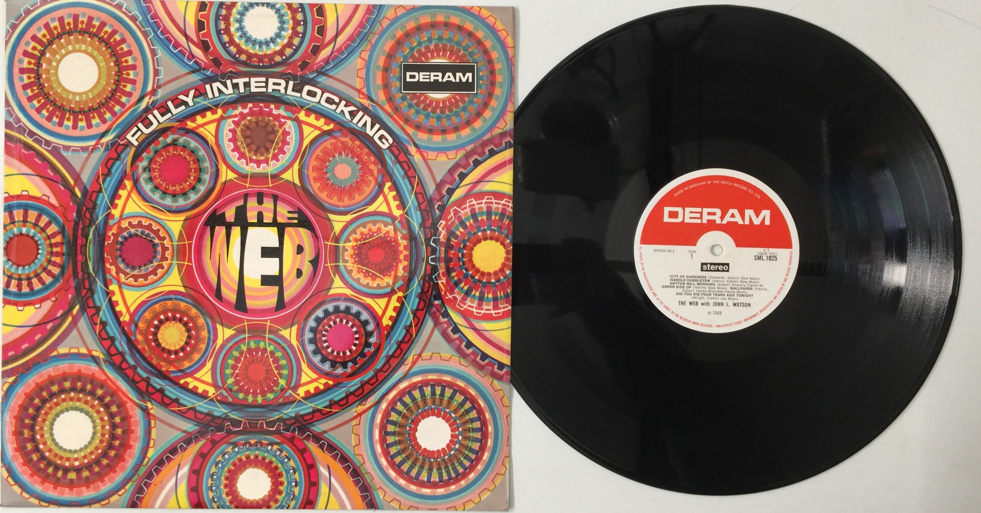 Lot 35 - THE WEB - FULLY INTERLOCKING LP (SML.1025