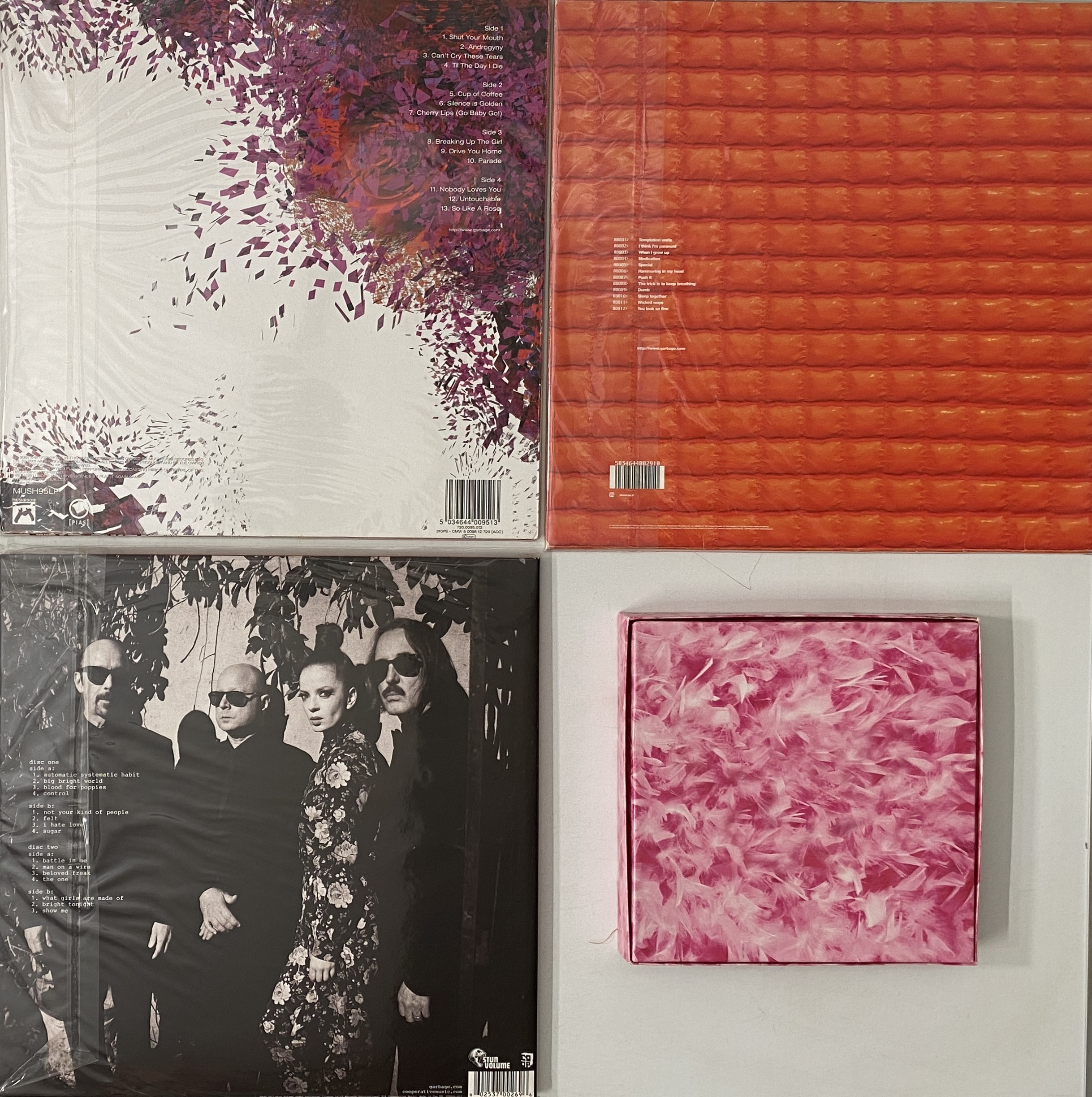 Lot 118 - GARBAGE - LP / 7" BOX SET PACK