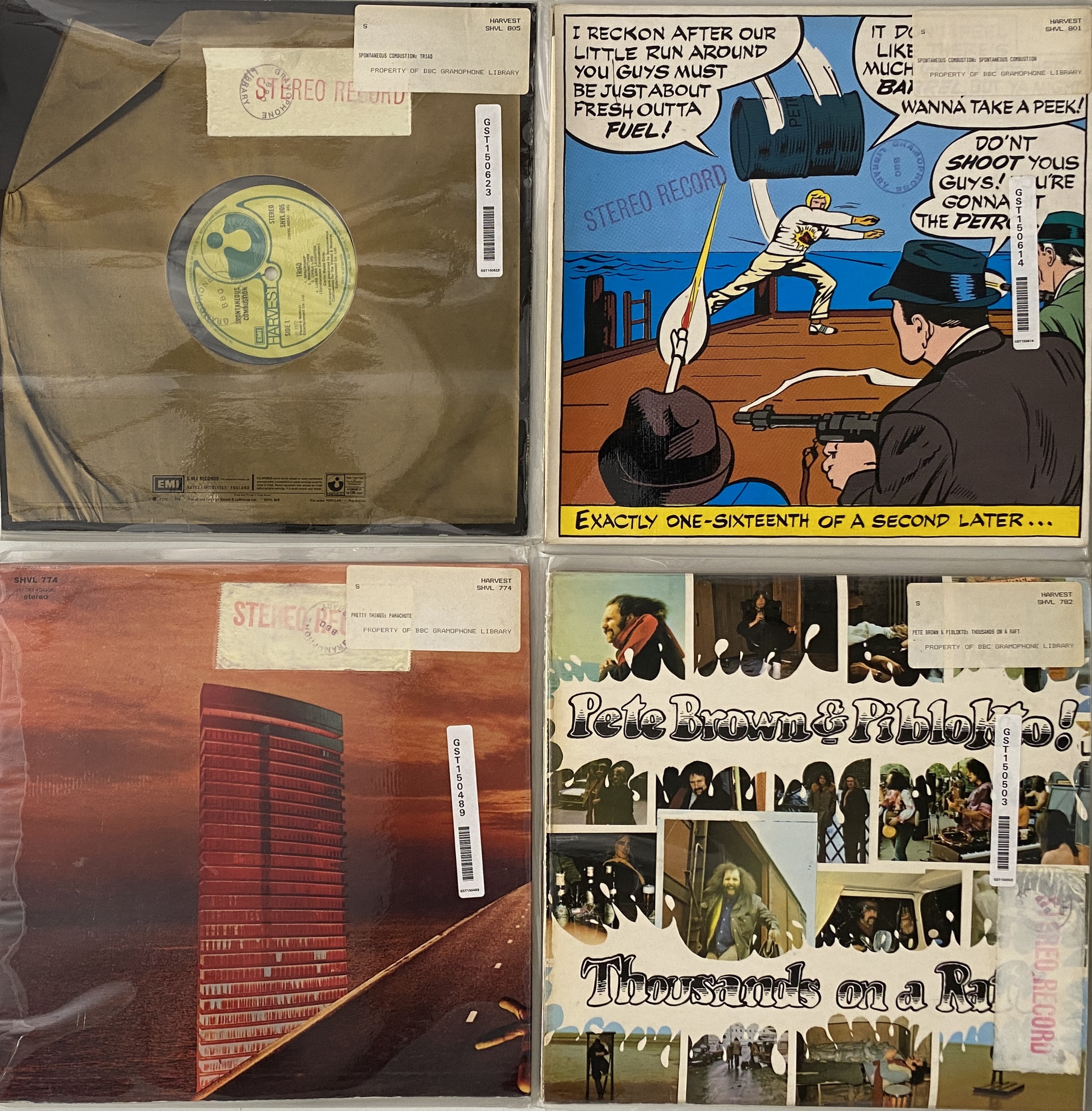 Lot 268 - HARVEST RECORDS - EARLY 70s PROG/PSYCH